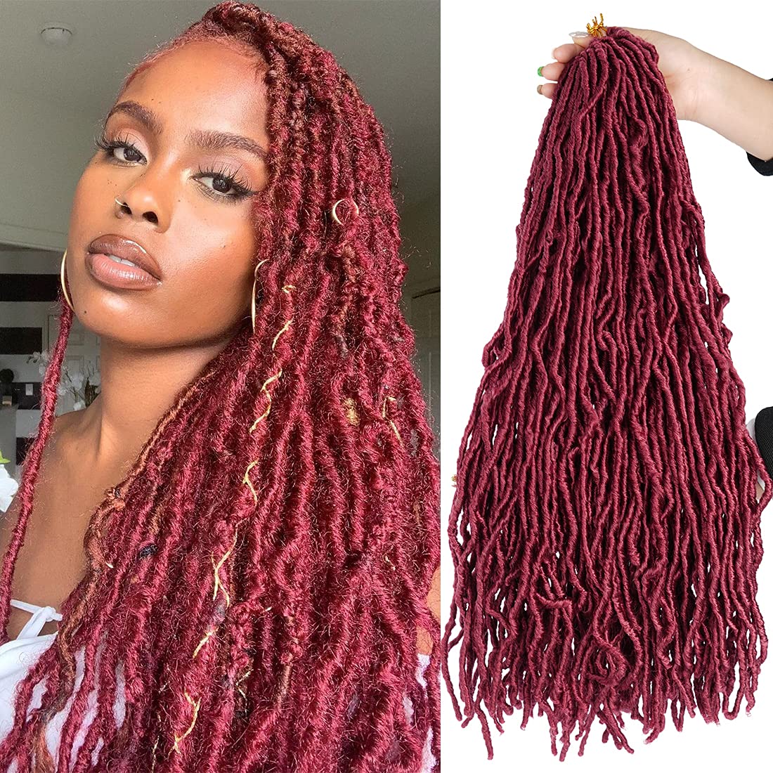 Crochet Locs 24 Inch 6 Packs New Faux Locs For Soft | Desertcart South ...