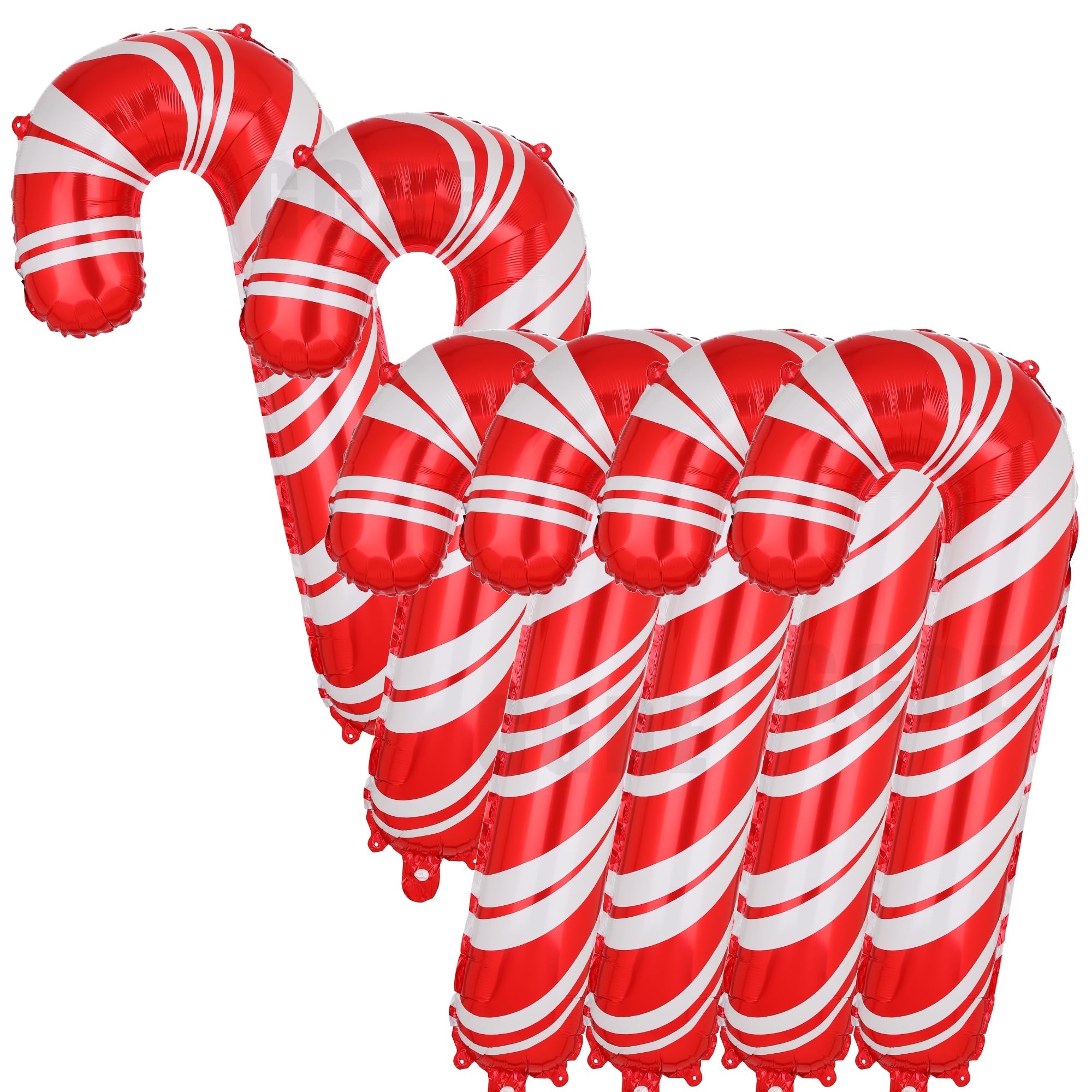 Amazon.com: Candy Cane Balloons Red Lollipop Xmas Christmas Gingerbread ...