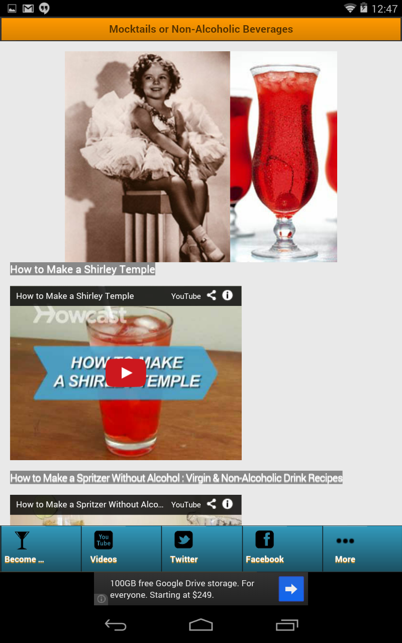 Mixology/Drink Mixing for Beginners - App on Amazon Appstore