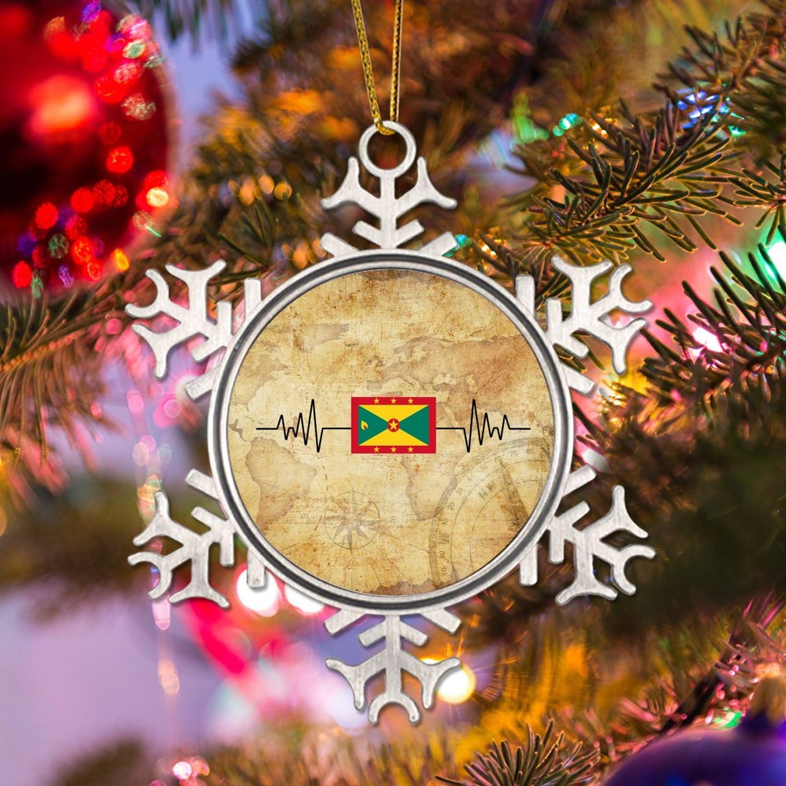 Grenada Tree Amazon.com: Patriot Gift Grenada Christmas Ornament