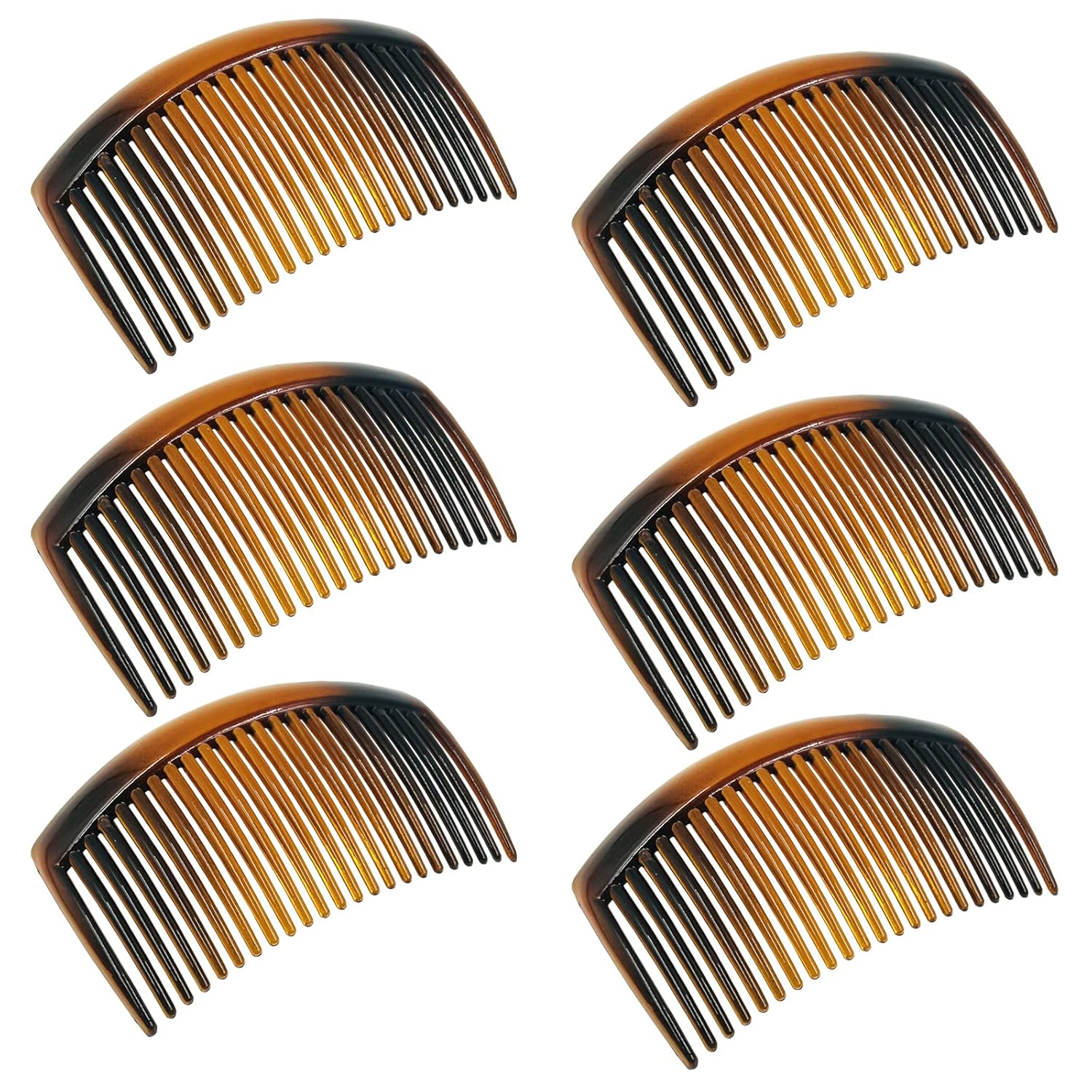 Amazon.com : 6 Pieces Plastic Side Hair Twist Comb French Twist Comb ...