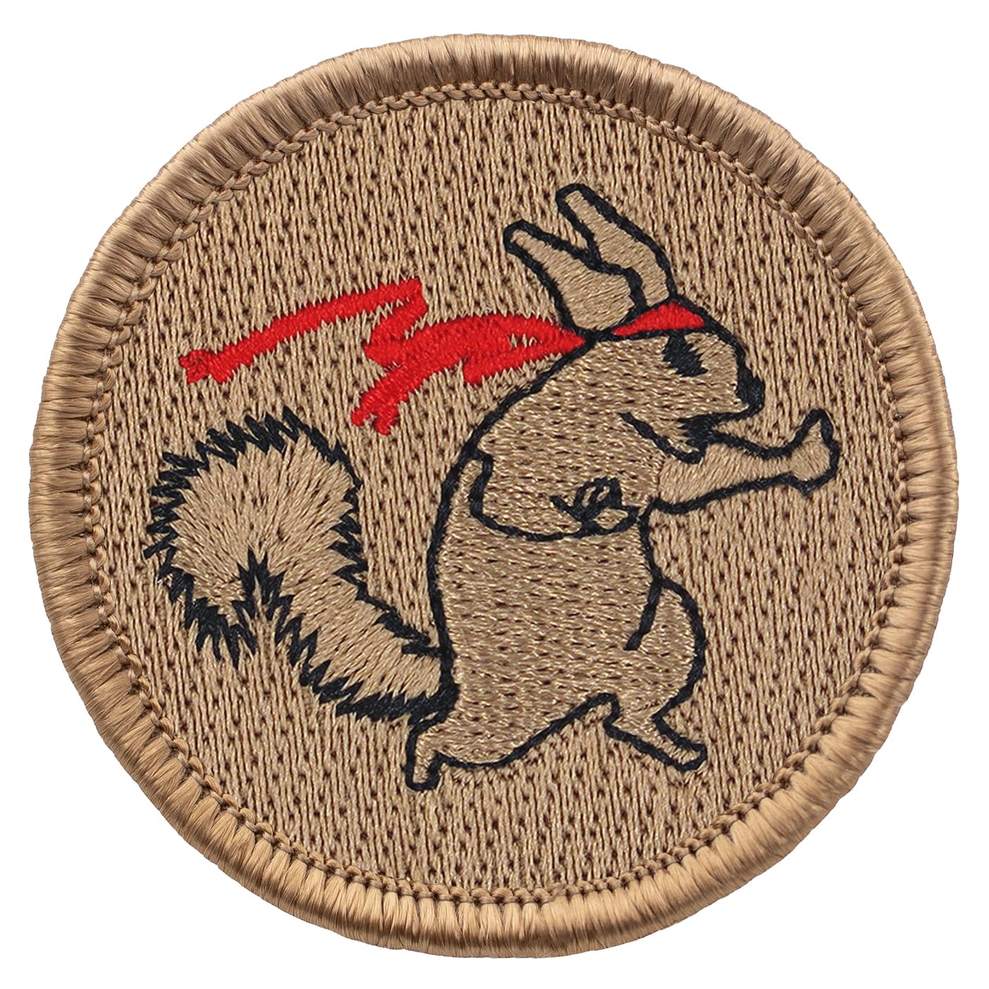 Amazon.com: Ninja Squirrel Patrol Patch - 2" Round! (Sew-on) : Clothing, Shoes & Jewelry