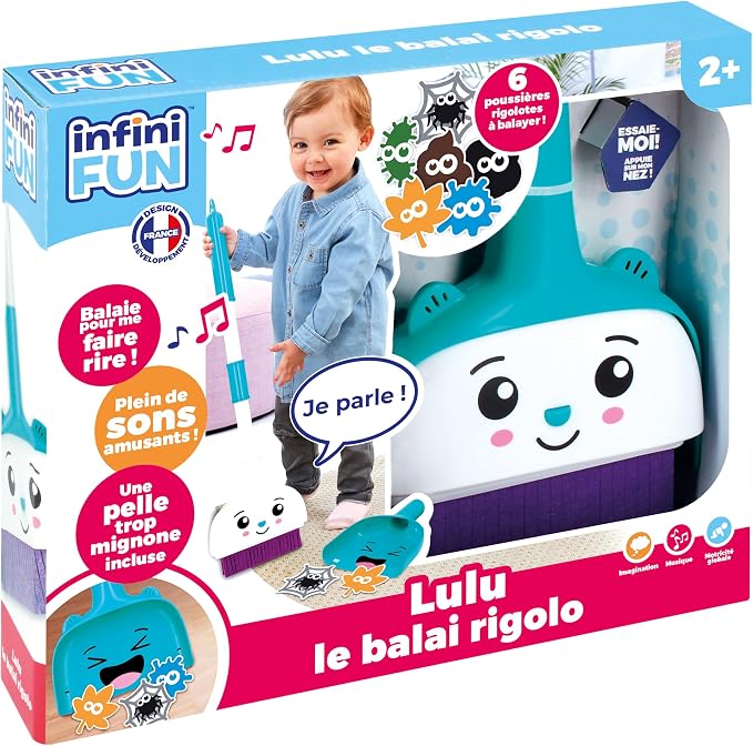Infini Fun - Lulu Le Balai Rigolo - Le Premier Balai Qui Parle lorsqu ...