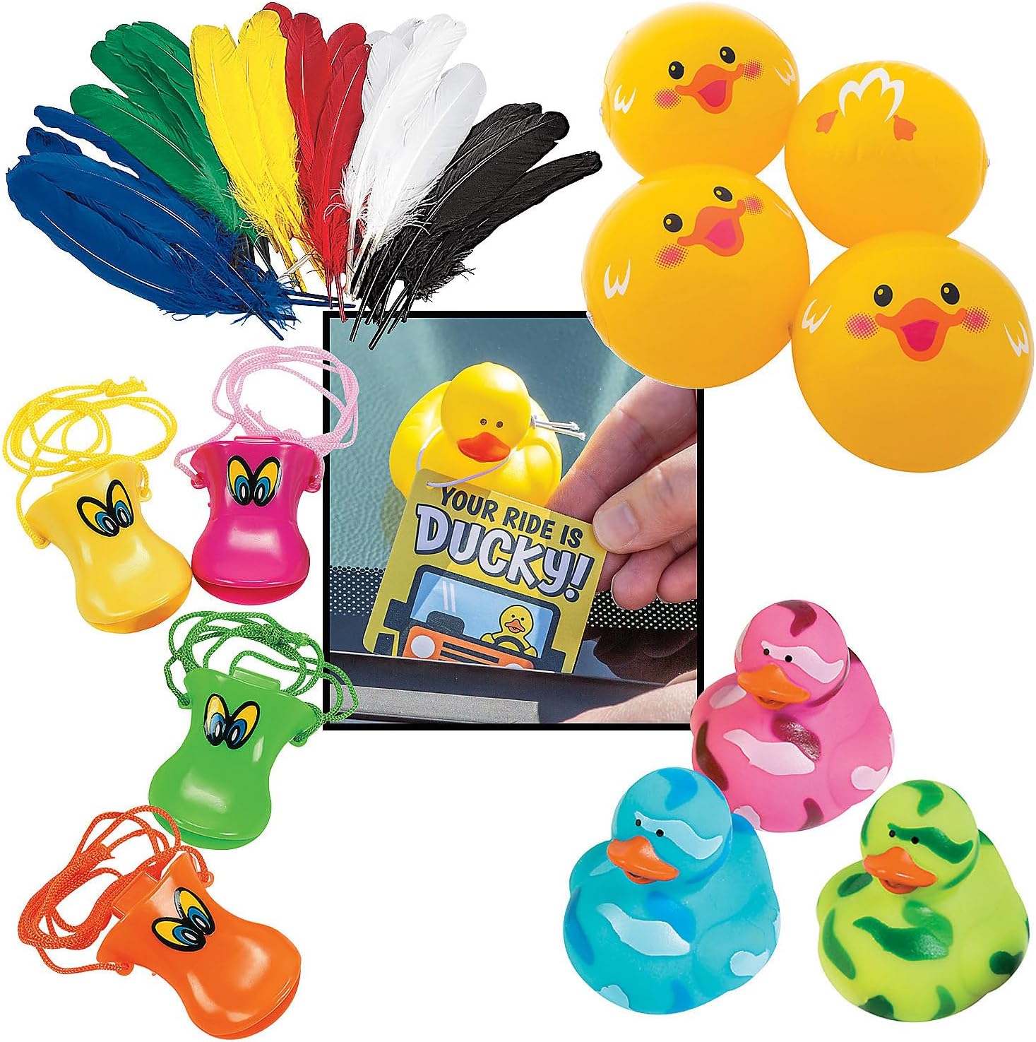 Amazon.com: Fun Express The Ultimate Duck Duck Kit - 158 Pc : Baby