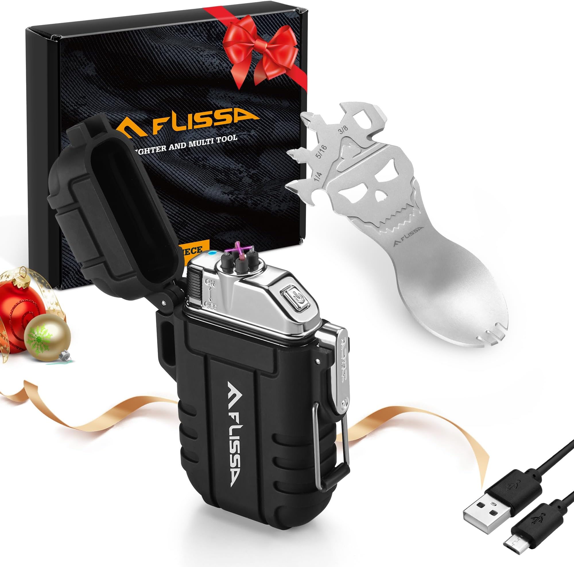 Amazon.com: Survival Frog Tough Electric Lighter 2.0 - Waterproof ...