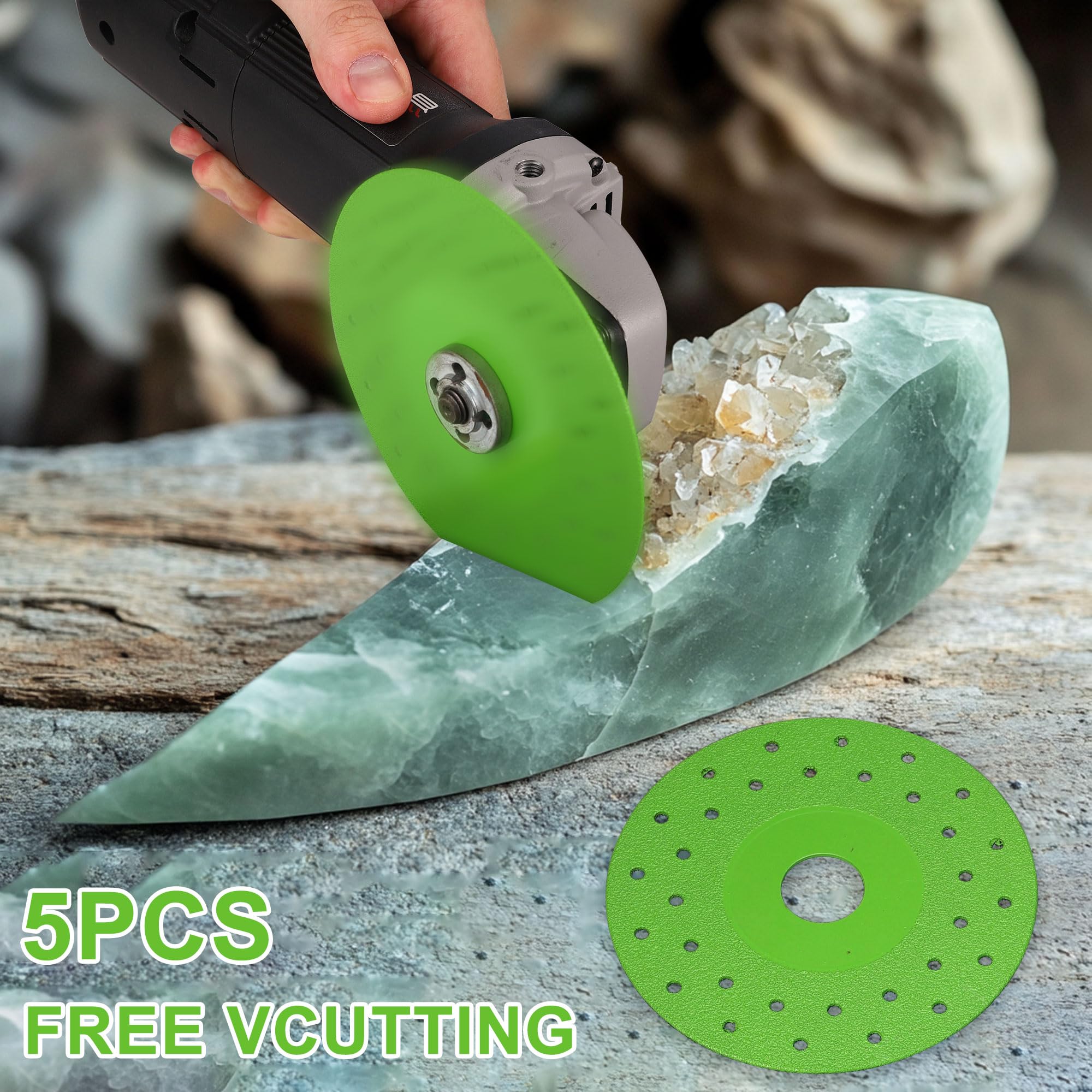 Snapklik.com : Mornajina 5 Packs 4.5 Inch Rock Slab Cutting Disc ...