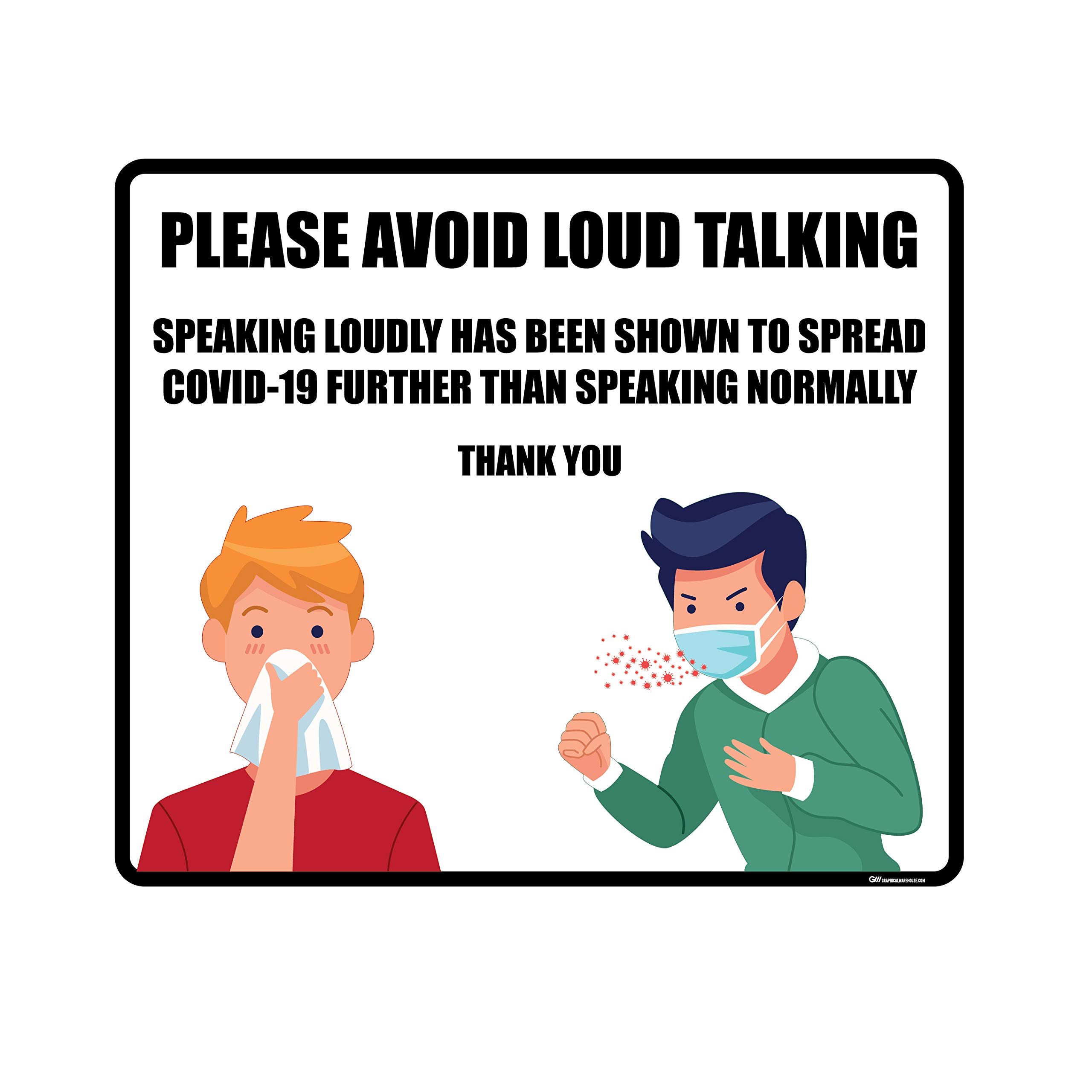 No Loud Talking Sign