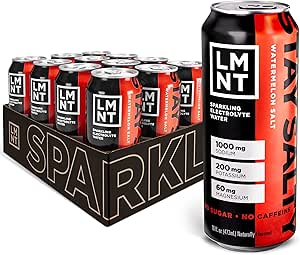 Amazon.com: LMNT Sparkling Electrolyte Drink - Watermelon Salt | 12 ...