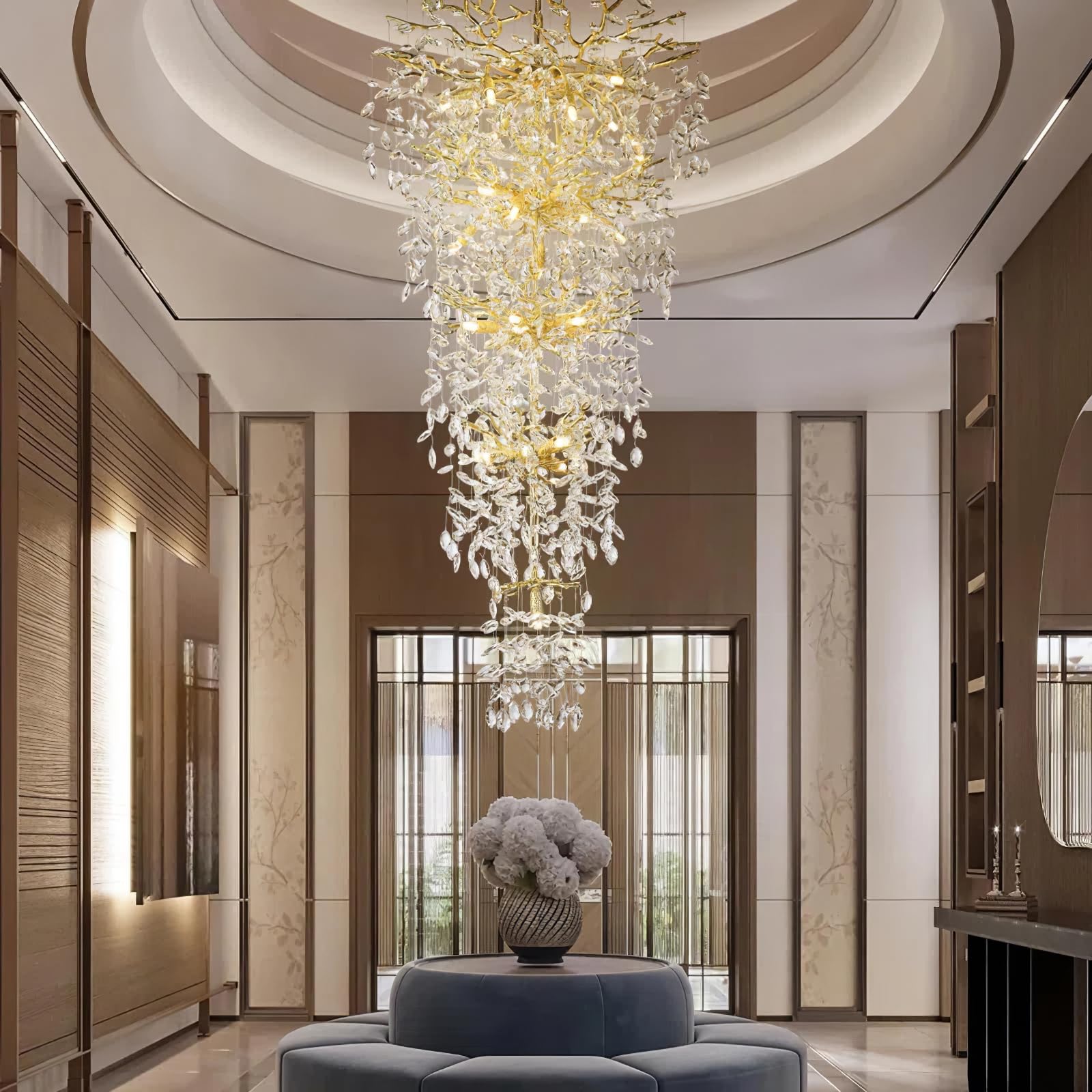 Foyer Chandelier In Box Box Alabaster Cube Box Modern Chandelier