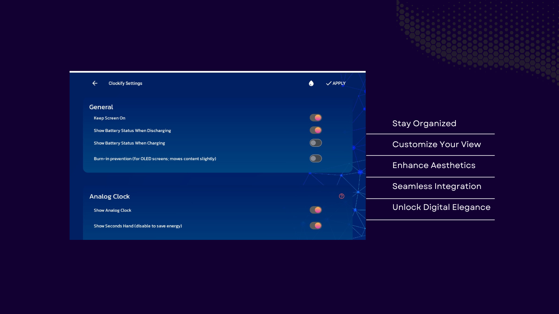 Clockify: Digital & Analog Clock Screensaver App for Fire TV & Tablets ...