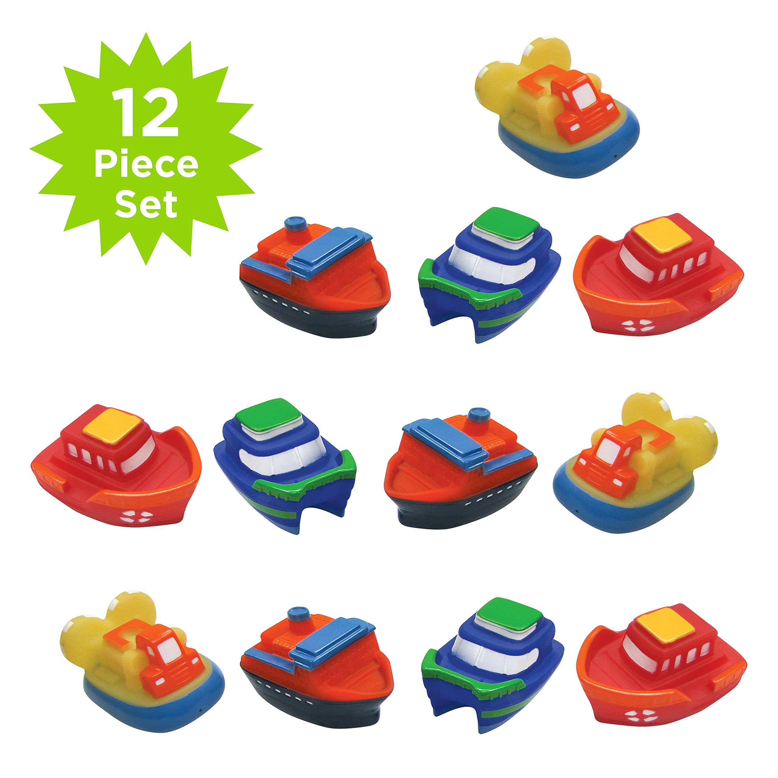 Snapklik.com : Idea Factory Color Changing Boat Bath Squirter Toys ...