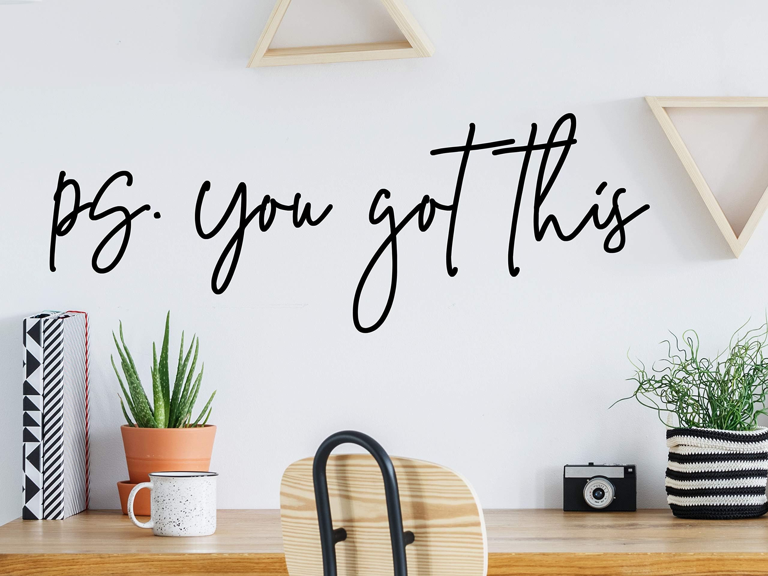 Amazon.com: STORY OF HOME DECALS.COM PS You Got This Office Wall Decal ...