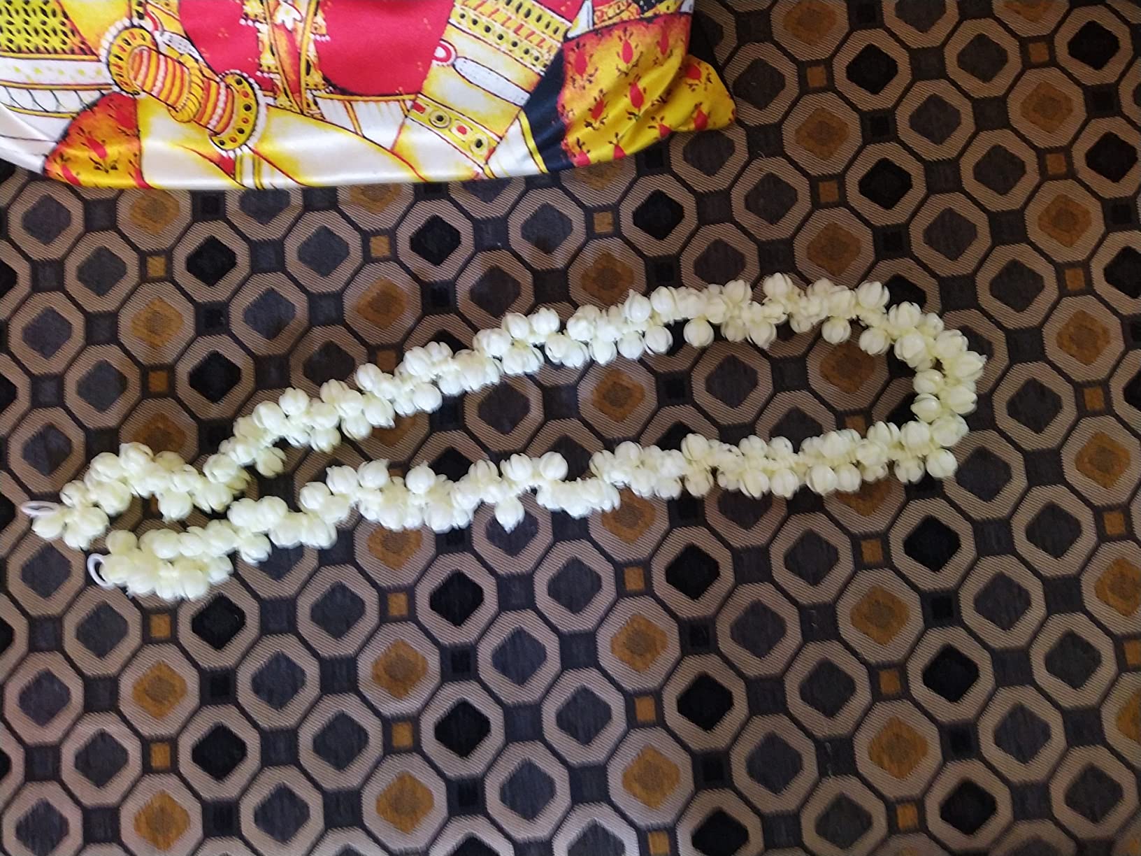Buy Craftbia Artificial Jasmine Garland,Jasmine Gajra,Mullapoove mala ...