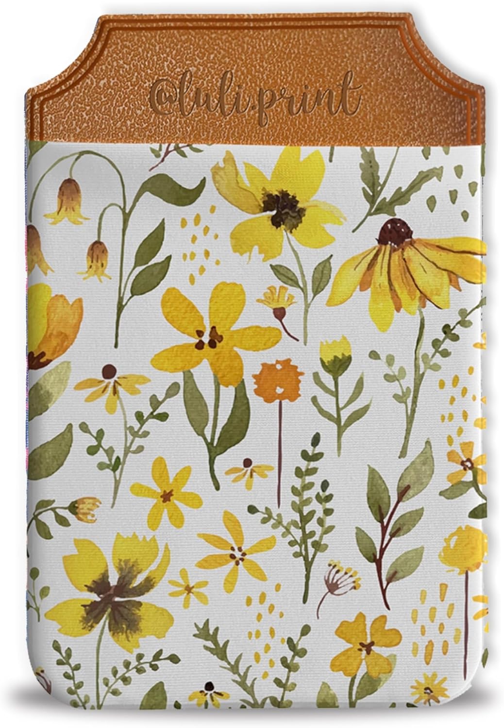 Amazon.com: Luli Prints Slim Phone Wallet Attachment, Sticky Wallet for ...