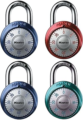 Master Lock 1500iD Locker Lock Set Your Own Directional Combination ...