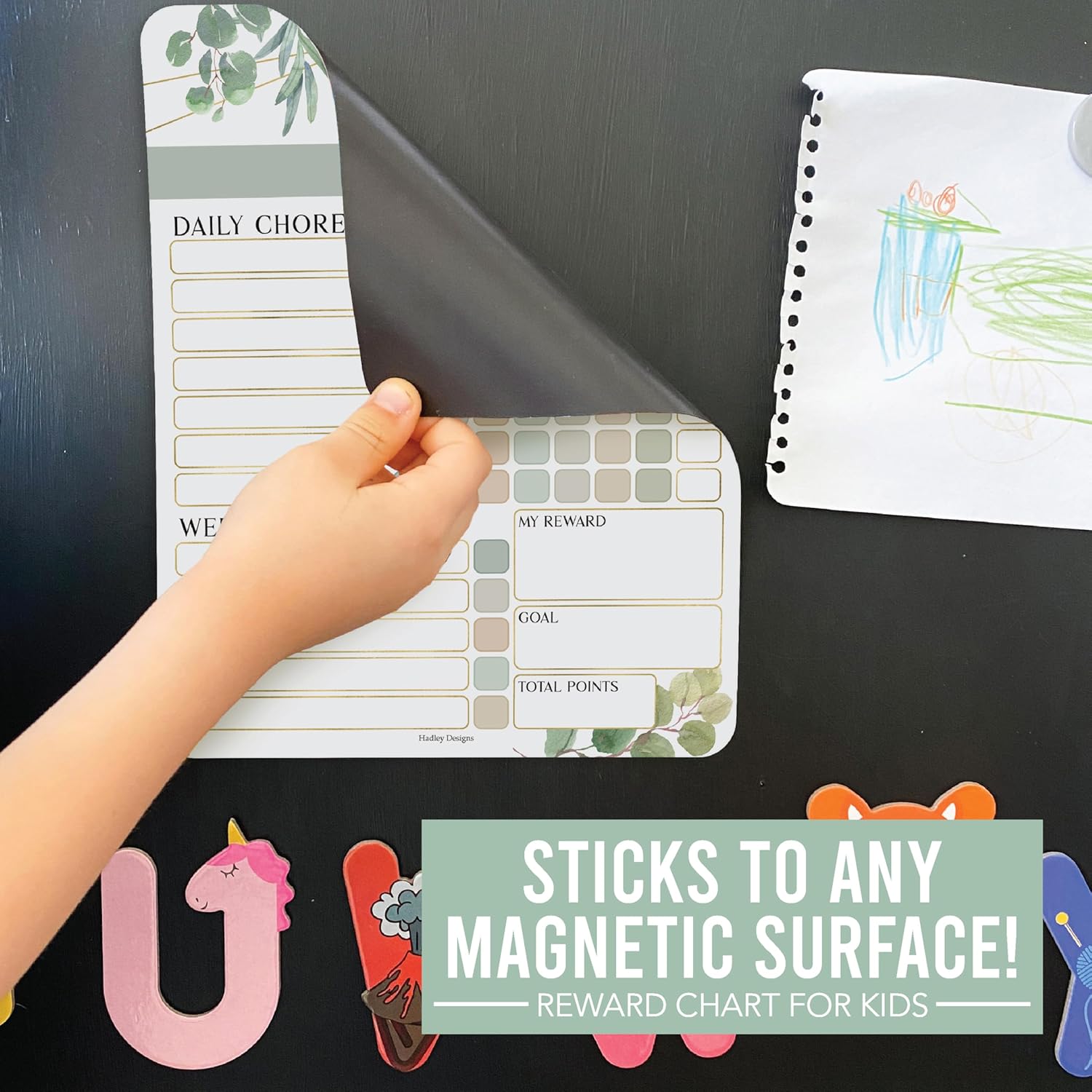 3 Greenery Dry Erase Chore Chart for Kids Multiple Nepal | Ubuy