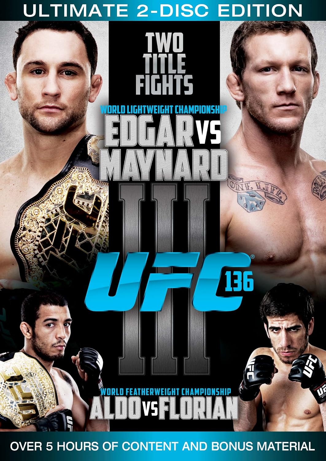 Amazon.com: Ufc 136 : Frankie Edgar, Gray Maynard, Jose Aldo, Kenny ...
