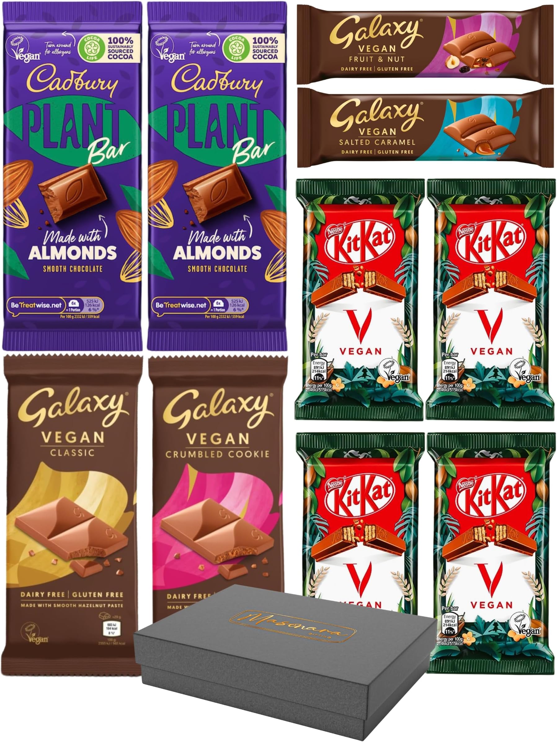 Amazon.com : Kit Kat 4 Finger Vegan Milk Chocolate Bar 41.5g - 10 Pack ...