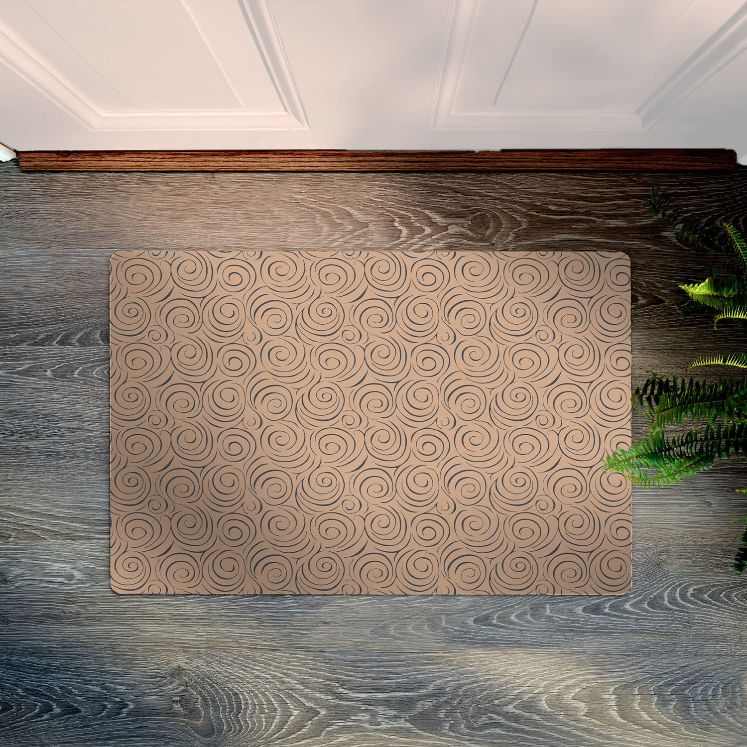 Amazon.com: Shape28 Small Area Mat Ultra-Thin Kitchen Rug Entrance Mat ...