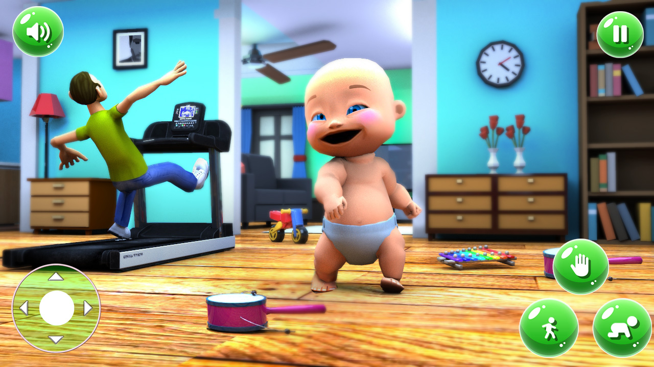 Who’s your Naughty Baby and Daddy Hide Game: Real Mommy & Crazy Baby ...