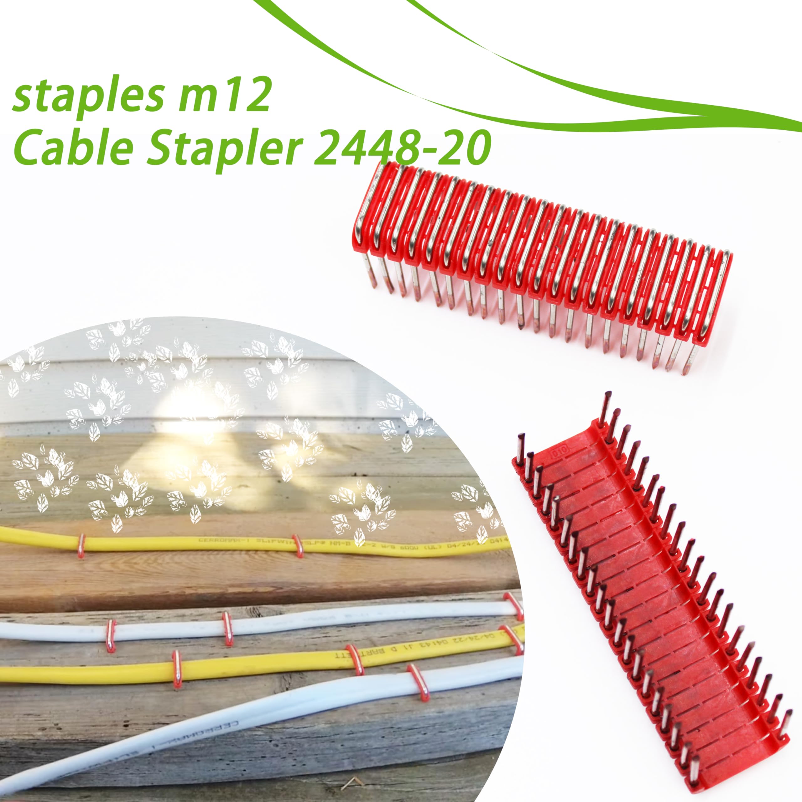 Southwire Milwaukee MNM1-600 Insulated Cable Staples - 600 Piece Pack ...