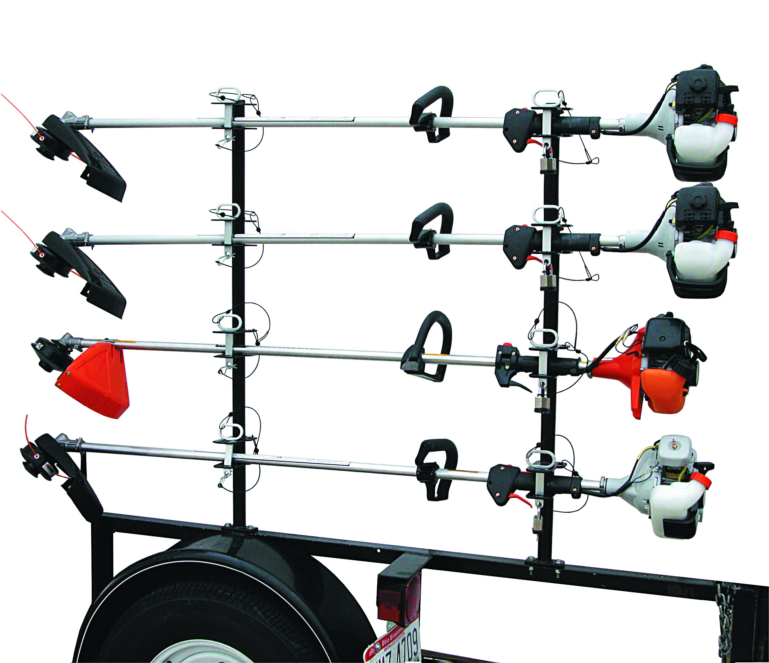 Buyers Products Lt14 4 Channel Landscape Trimmer Edger Locking Rack ...