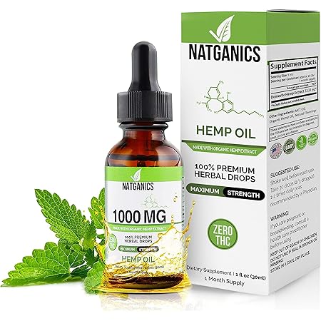 Amazon.com: Organic Hemp Oil 3500mg - Ultra Premium Hemp Oil Drops ...