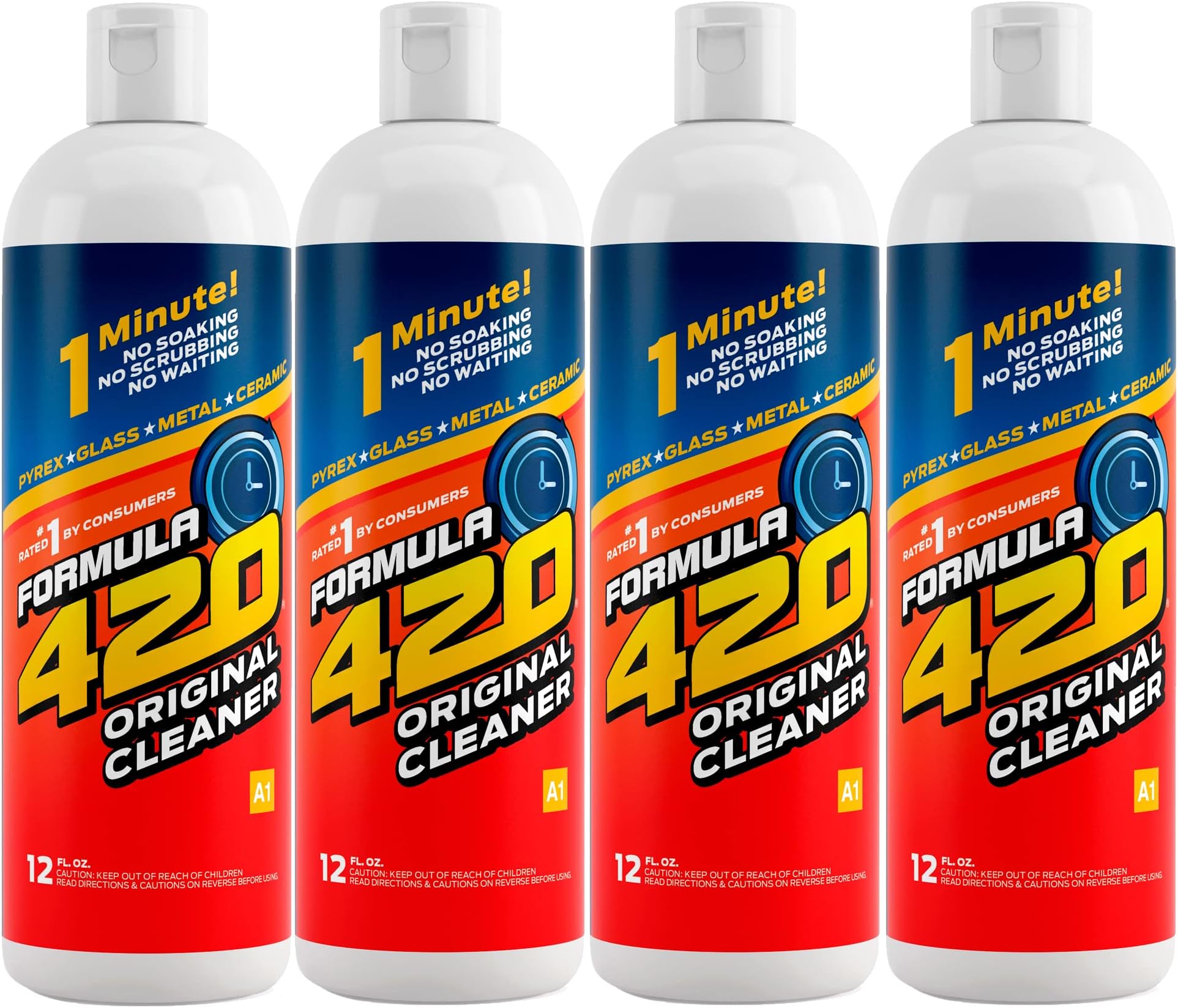 Amazon.com: Formula 420 Glass Metal Ceramic Pipe Cleaner, 12 Fl Oz ...