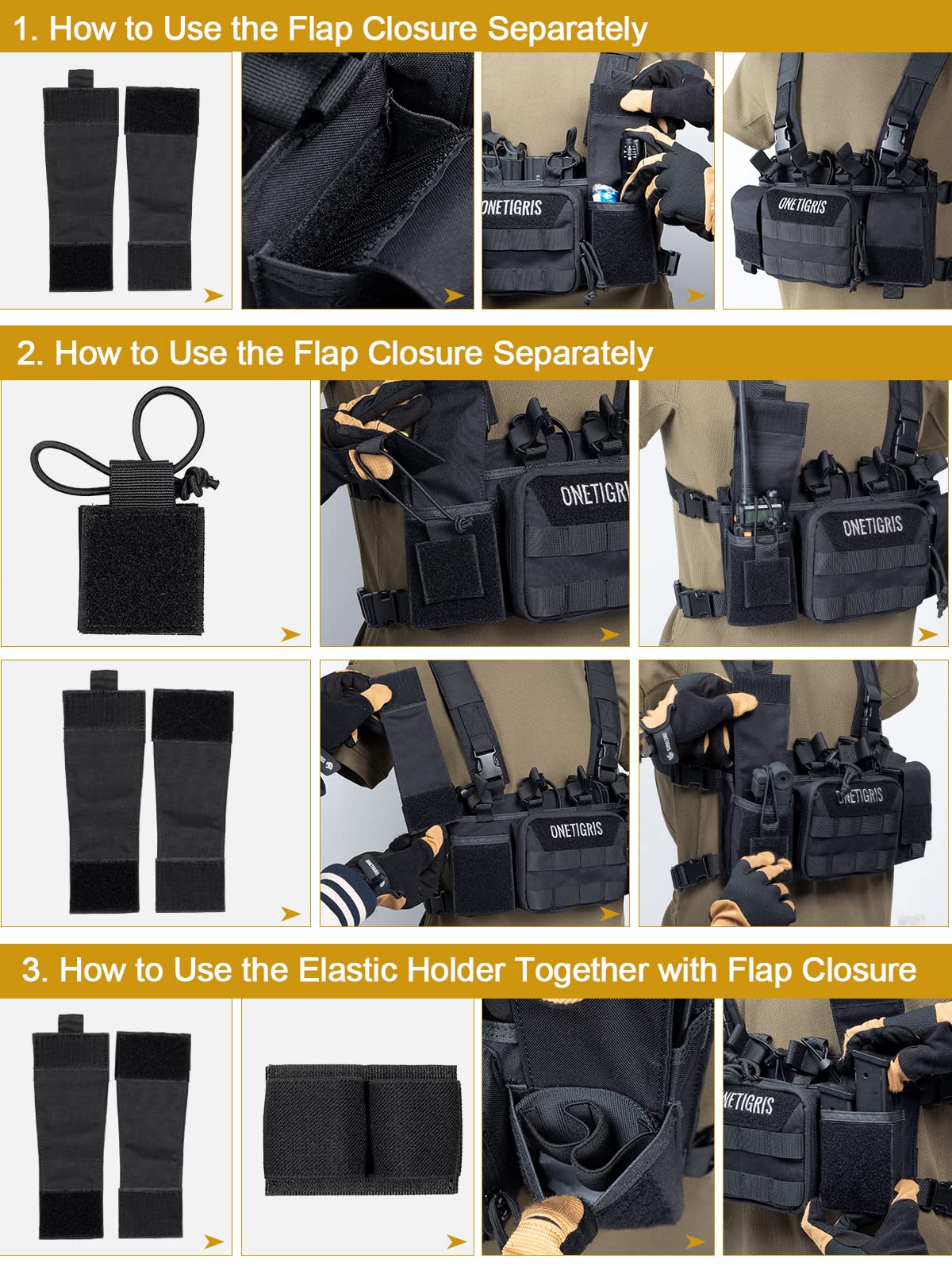 Snapklik.com : Chest Rig, MOLLE Airsoft Chest Rigs Tactical Chest Rig ...