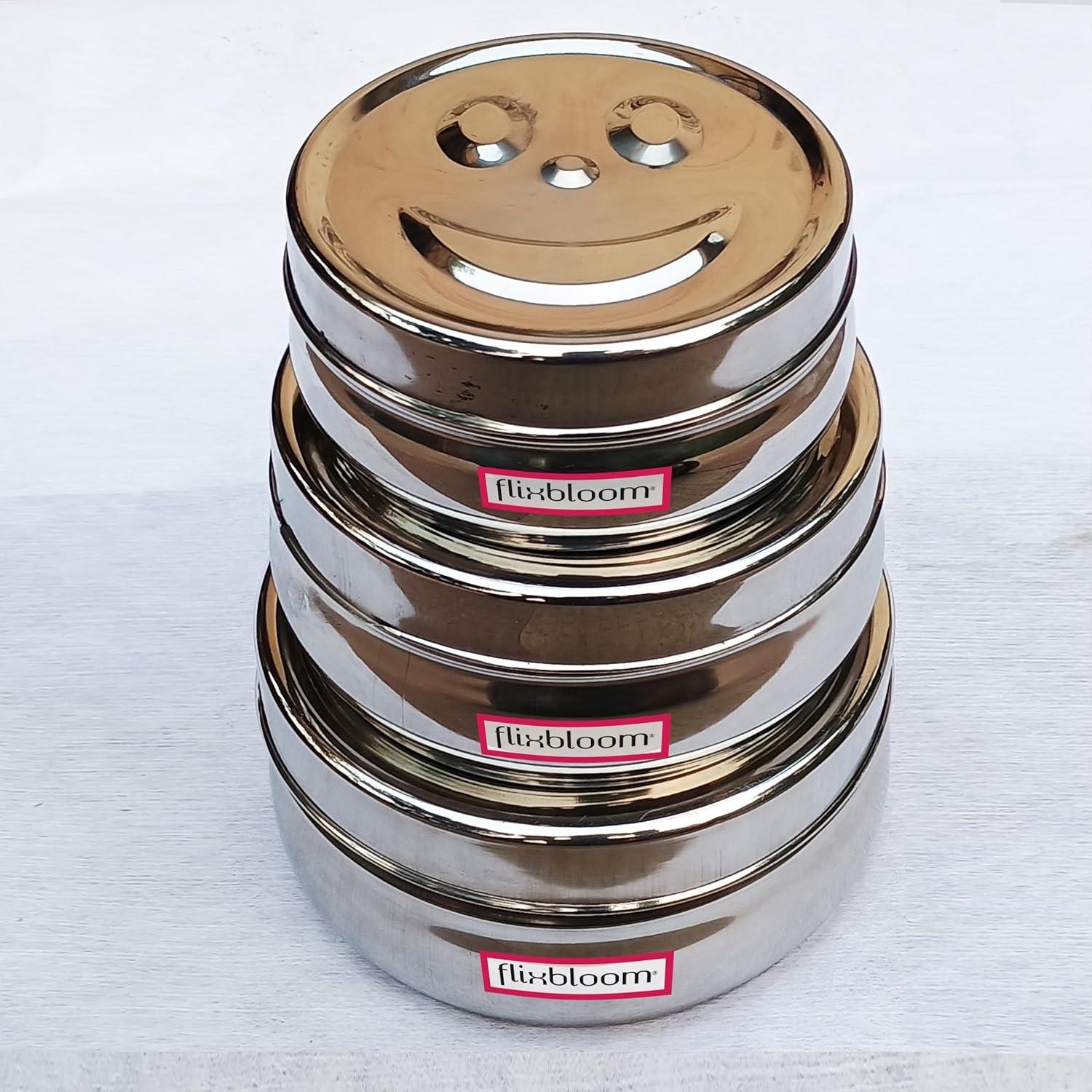 Buy FLIXBLOOM Special Stainless Steel Combo Kitchen Belly Smile ...