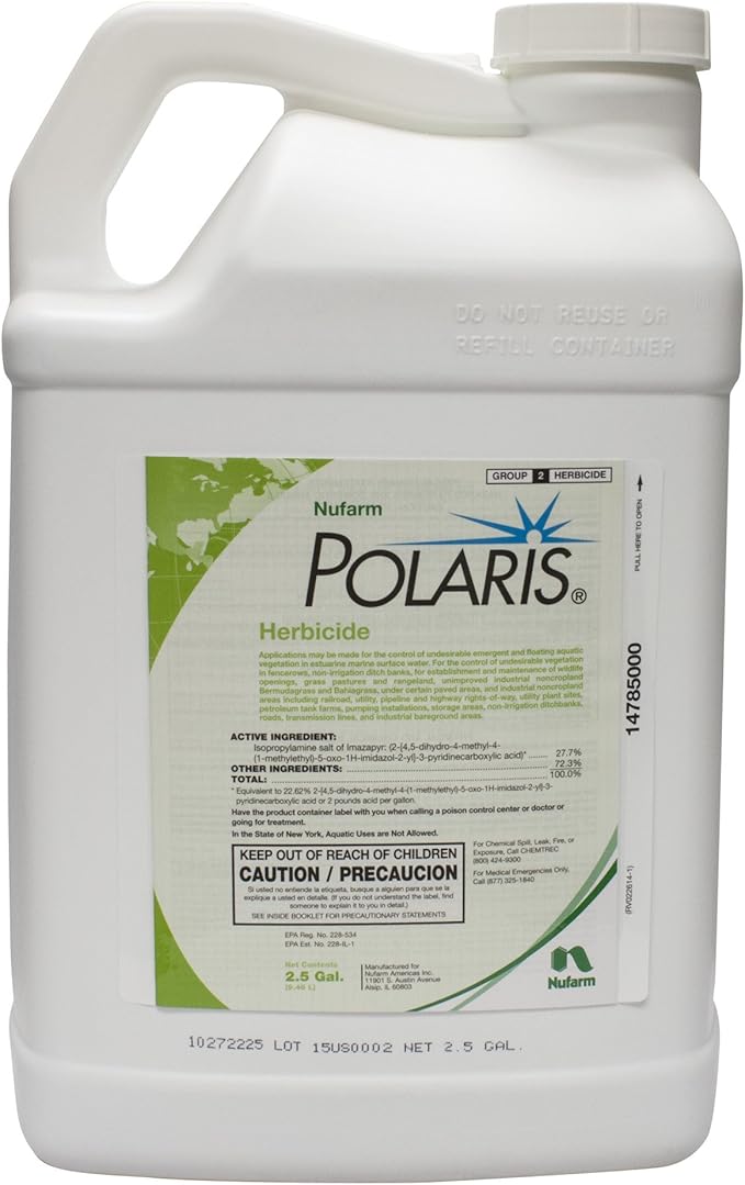 Amazon.com : DPD Nufarm Polaris Herbicide 2.5 GAL : Patio, Lawn & Garden
