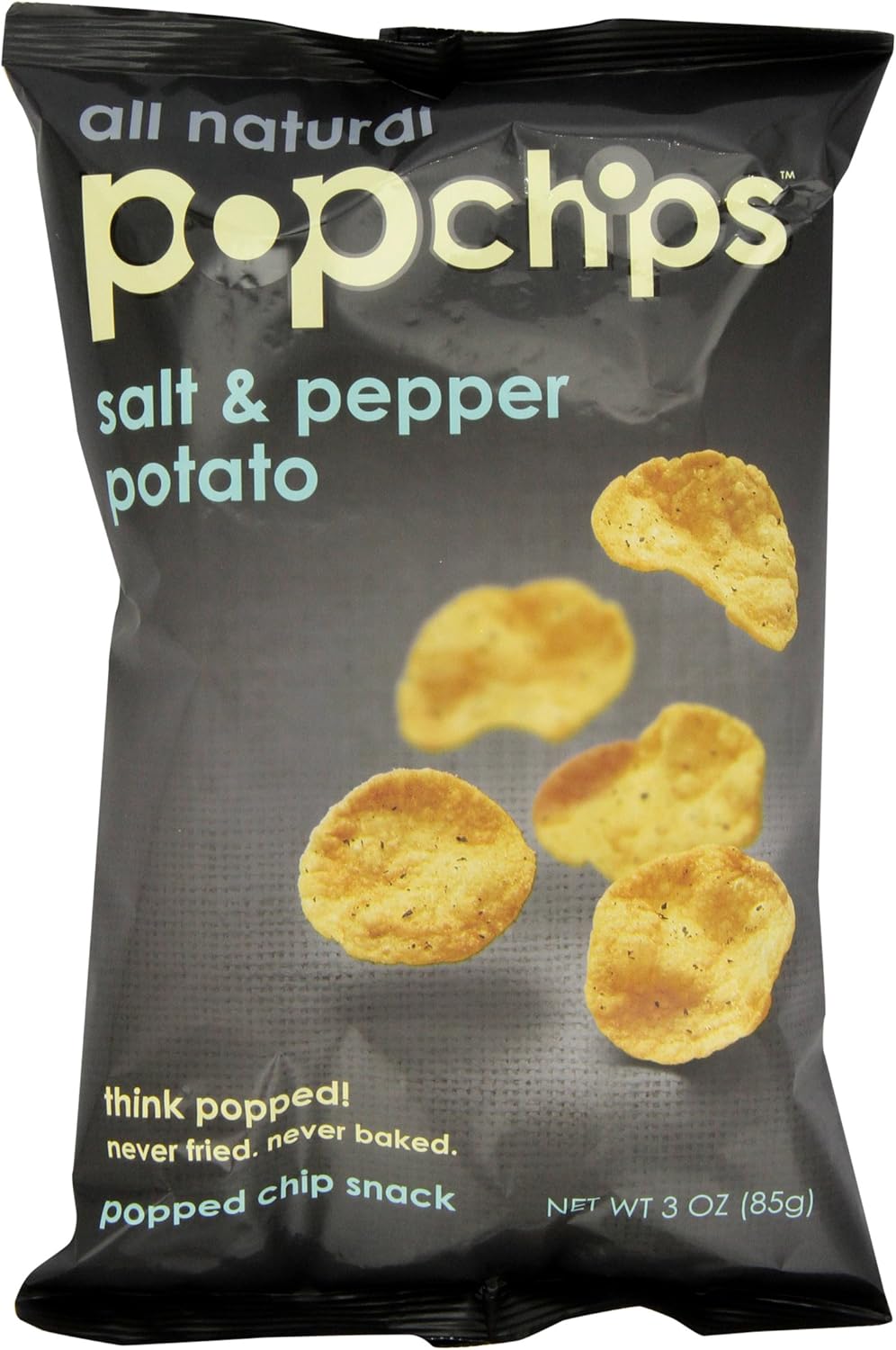 Popchips, Salt & Pepper, 85 g Bags (Pack of 12) : Amazon.co.uk: Grocery