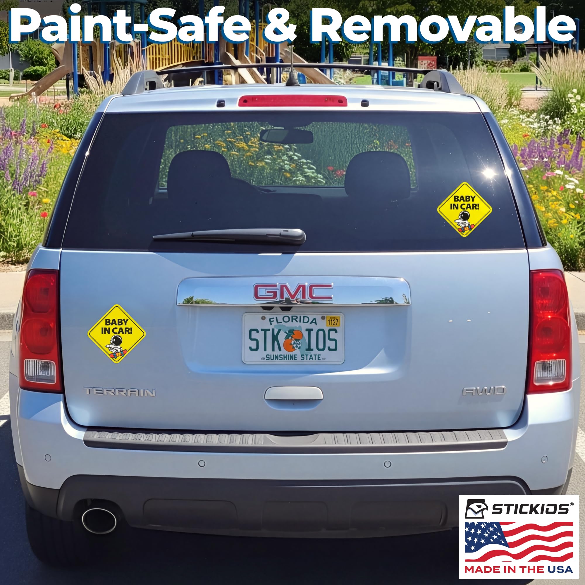 Snapklik.com : Stickios Baby In Car Stickers