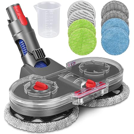 Amazon.com: DrRobor Electric Mop Head Attachment for Dyson V15 V11 V10 ...