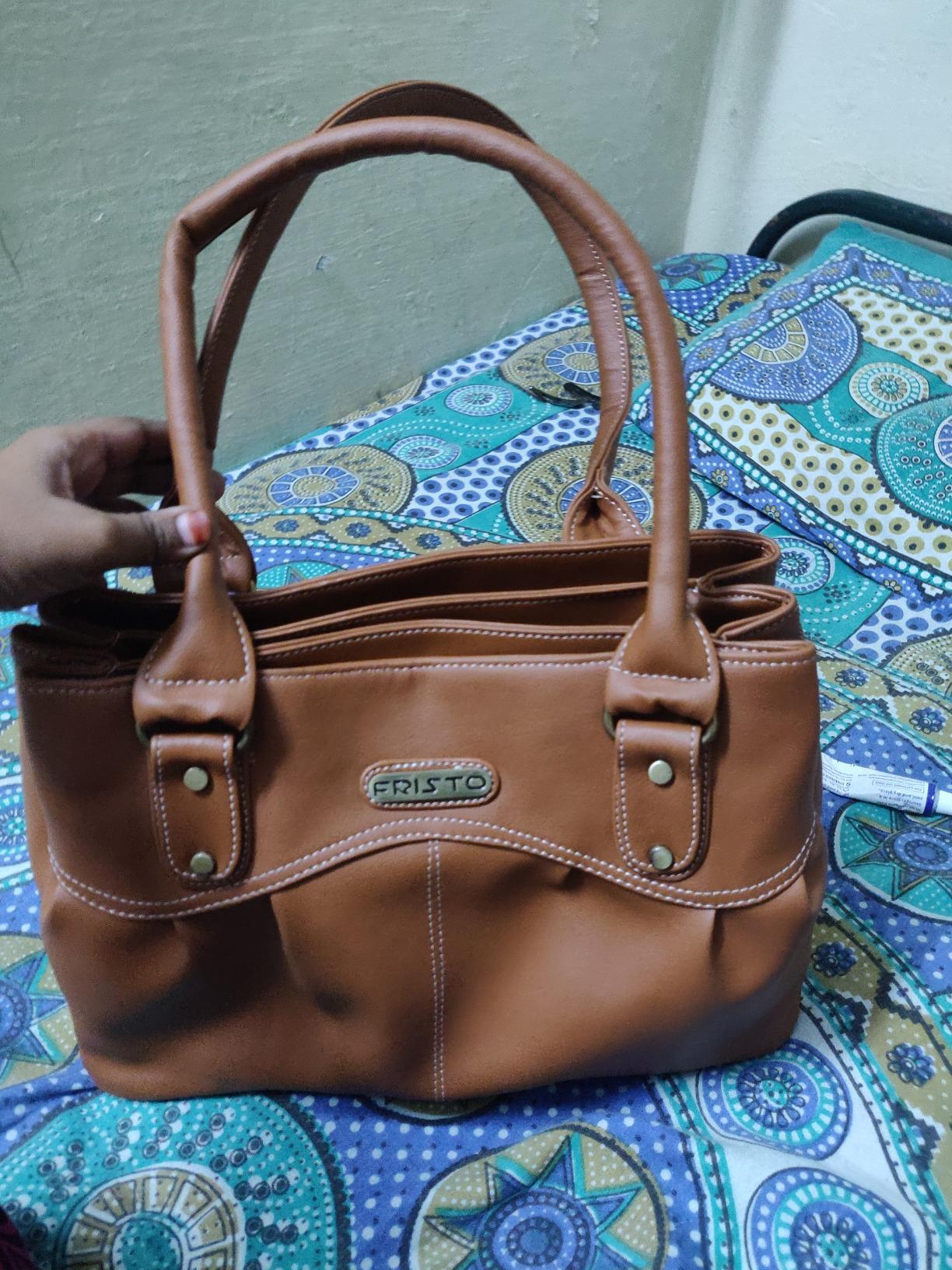 Fristo Tan women handbag : Amazon.in: Fashion