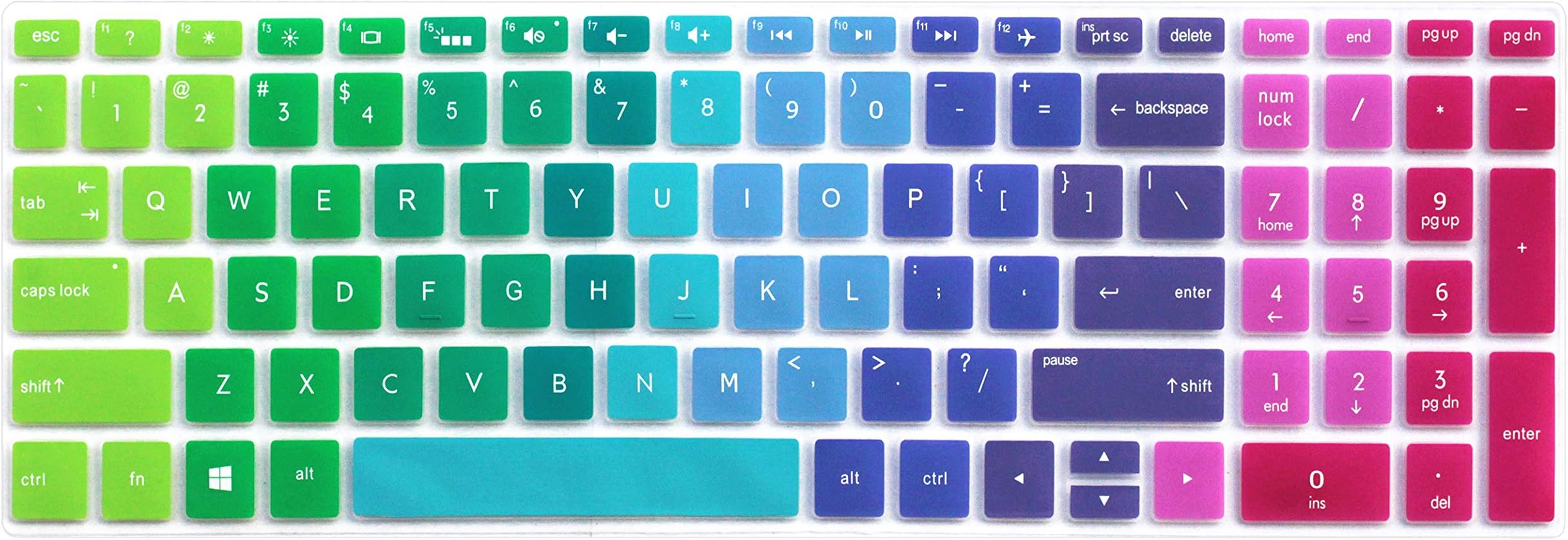 Amazon.com: Keyboard Skin Compatible for 15.6" HP Pavilion X360 15 ...