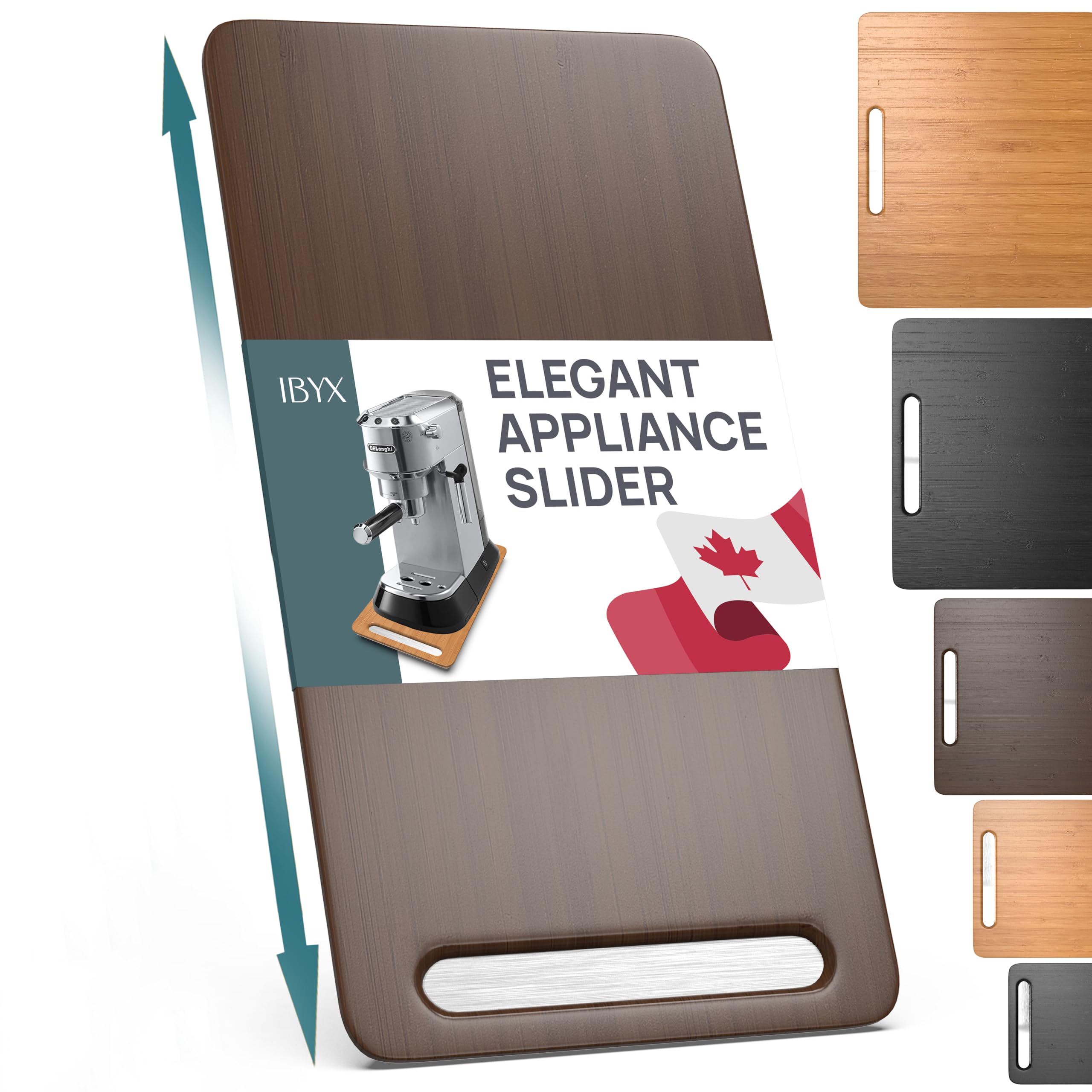 Snapklik.com : Ibyx Elegant Sliding Tray For Your Coffee Maker & Heavy ...