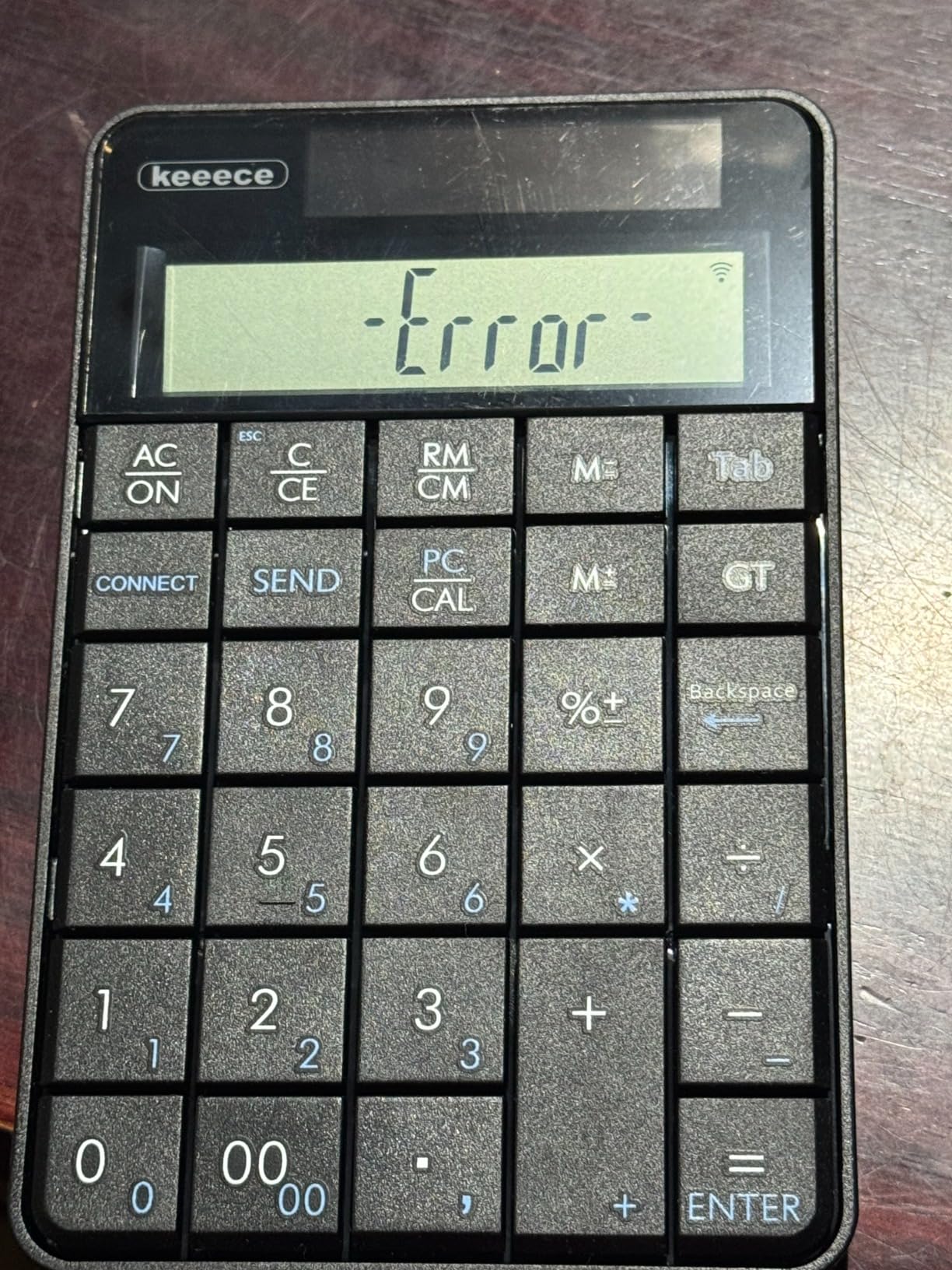 Amazon.co.jp: 3Rソリューション Keeece ワイヤレス 電卓機能付きテンキー 3R-KCWNK01 : パソコン・周辺機器