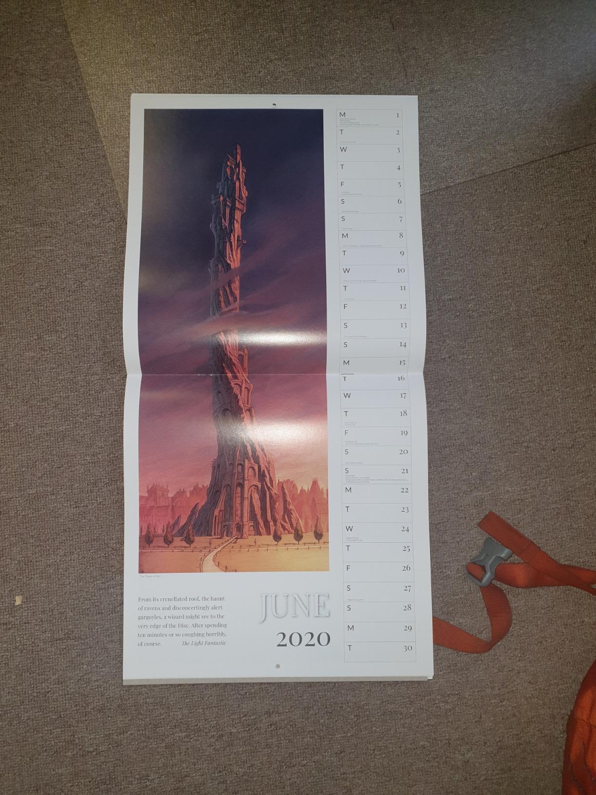 Terry Pratchett's Discworld Calendar 2020: Discworld Destinations ...