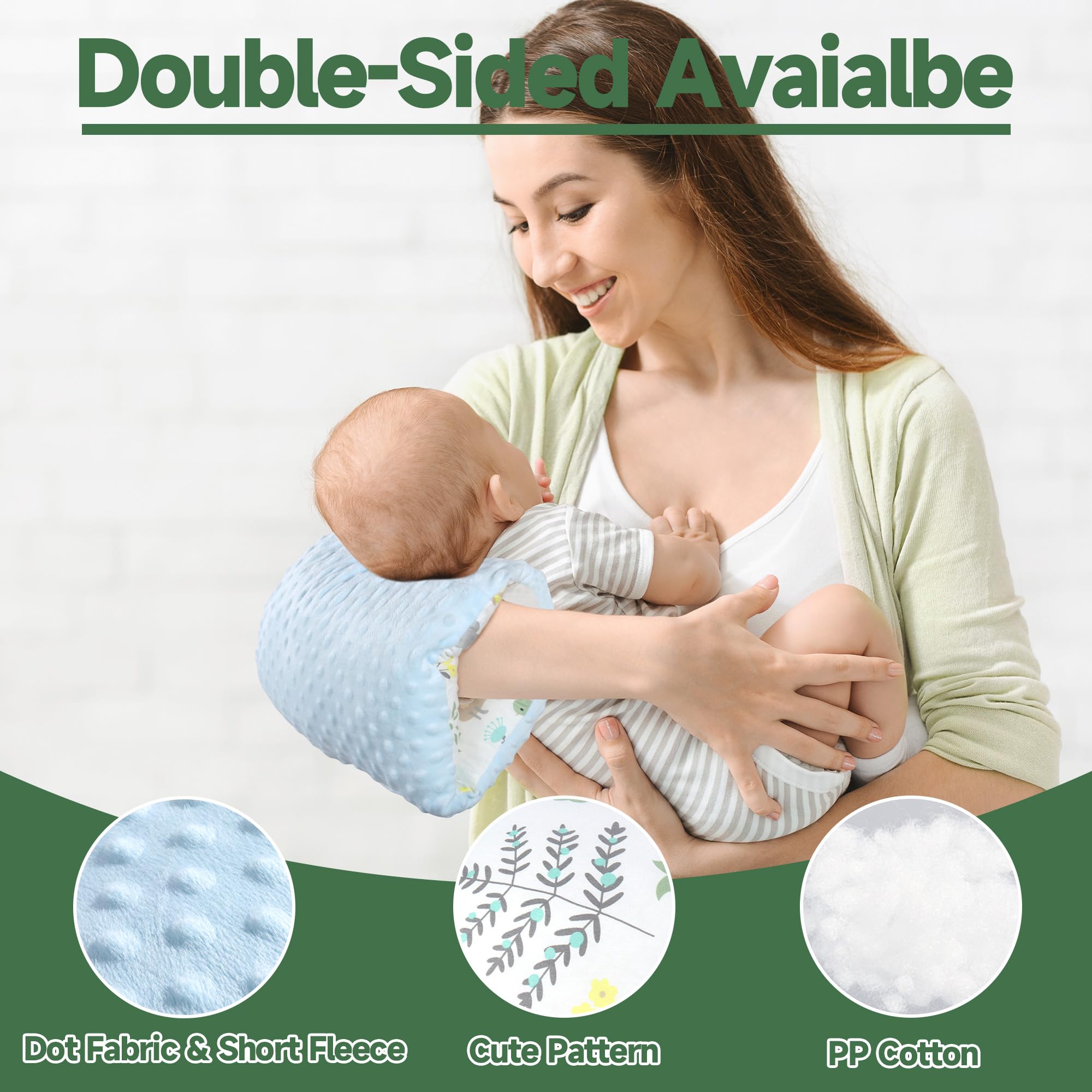 Snapklik.com : HOMBYS Cozy Cradle Arm Pillow For Feeding Baby,Middle ...