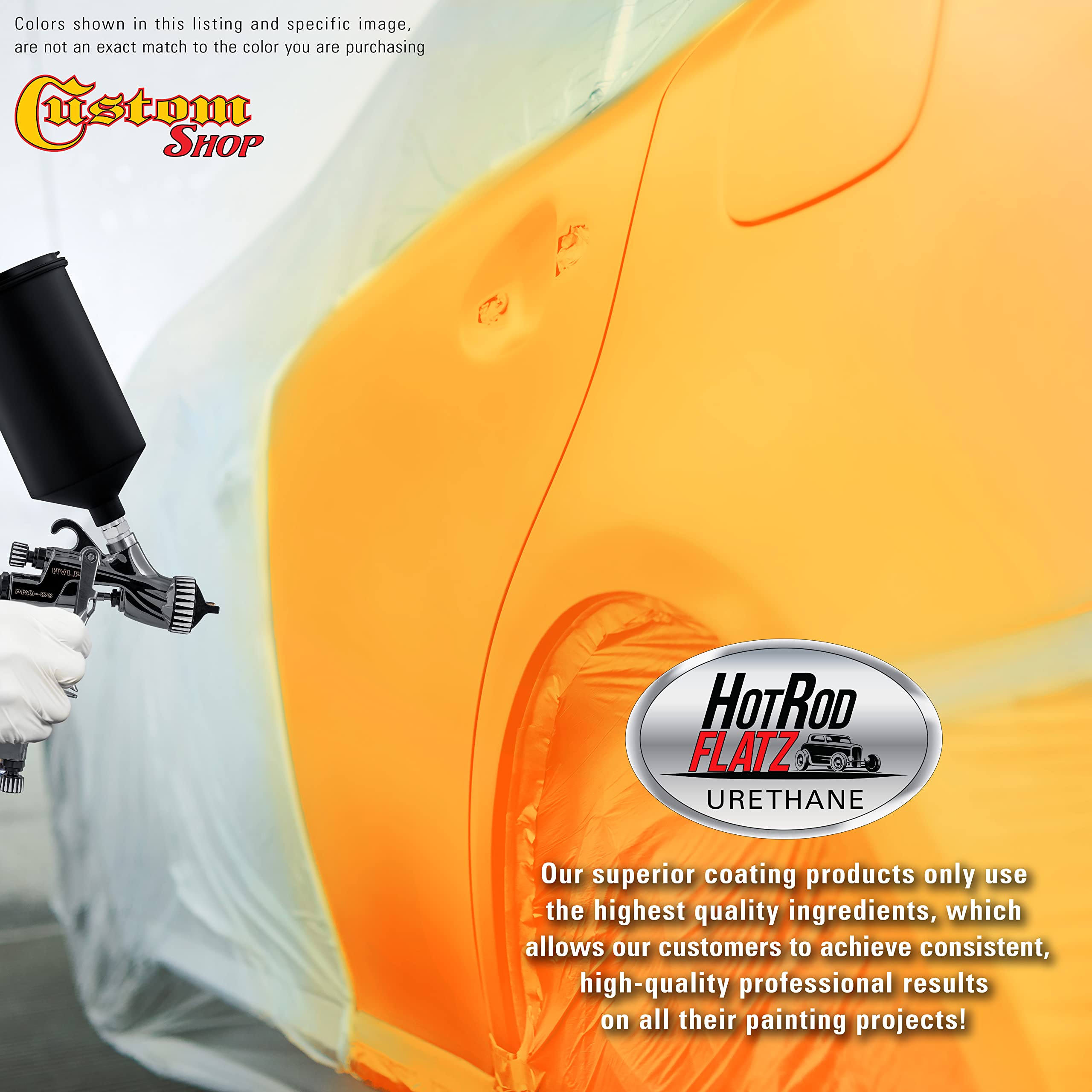 Auto Primer Gallon Hot Rod Flatz Paint Kit - 1 Gallon Matte Black ...