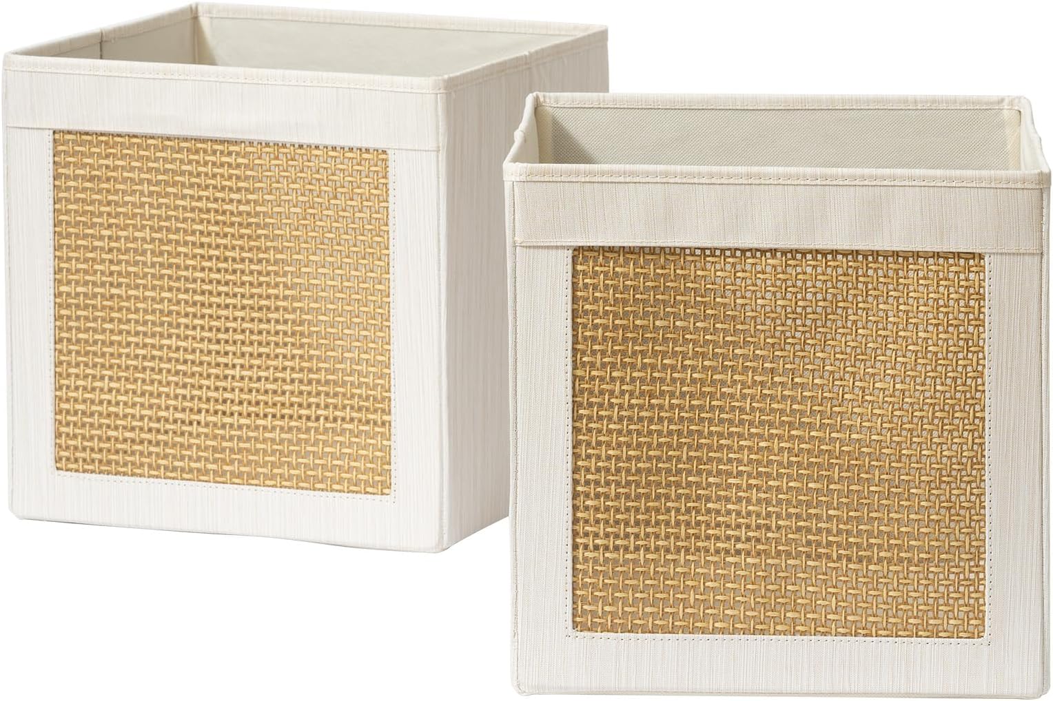 Amazon.com - LA JOLIE MUSE 2 Pack Foldable 11.8 Inch Cube, Fabric ...