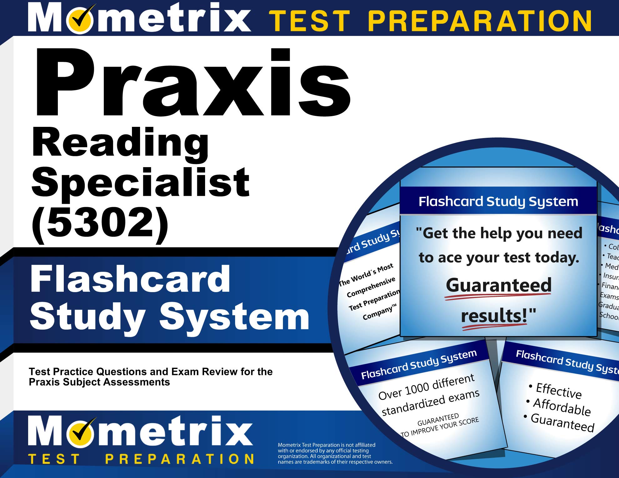 Praxis Reading Specialist (5302) Flashcard Study System: Test Practice ...
