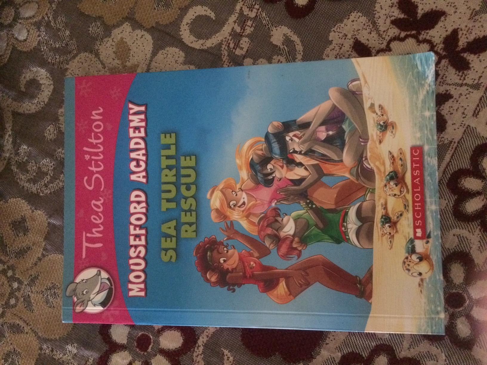 Buy Thea Stilton Mouseford Academy #13: Sea Turtle Rescue Book Online ...