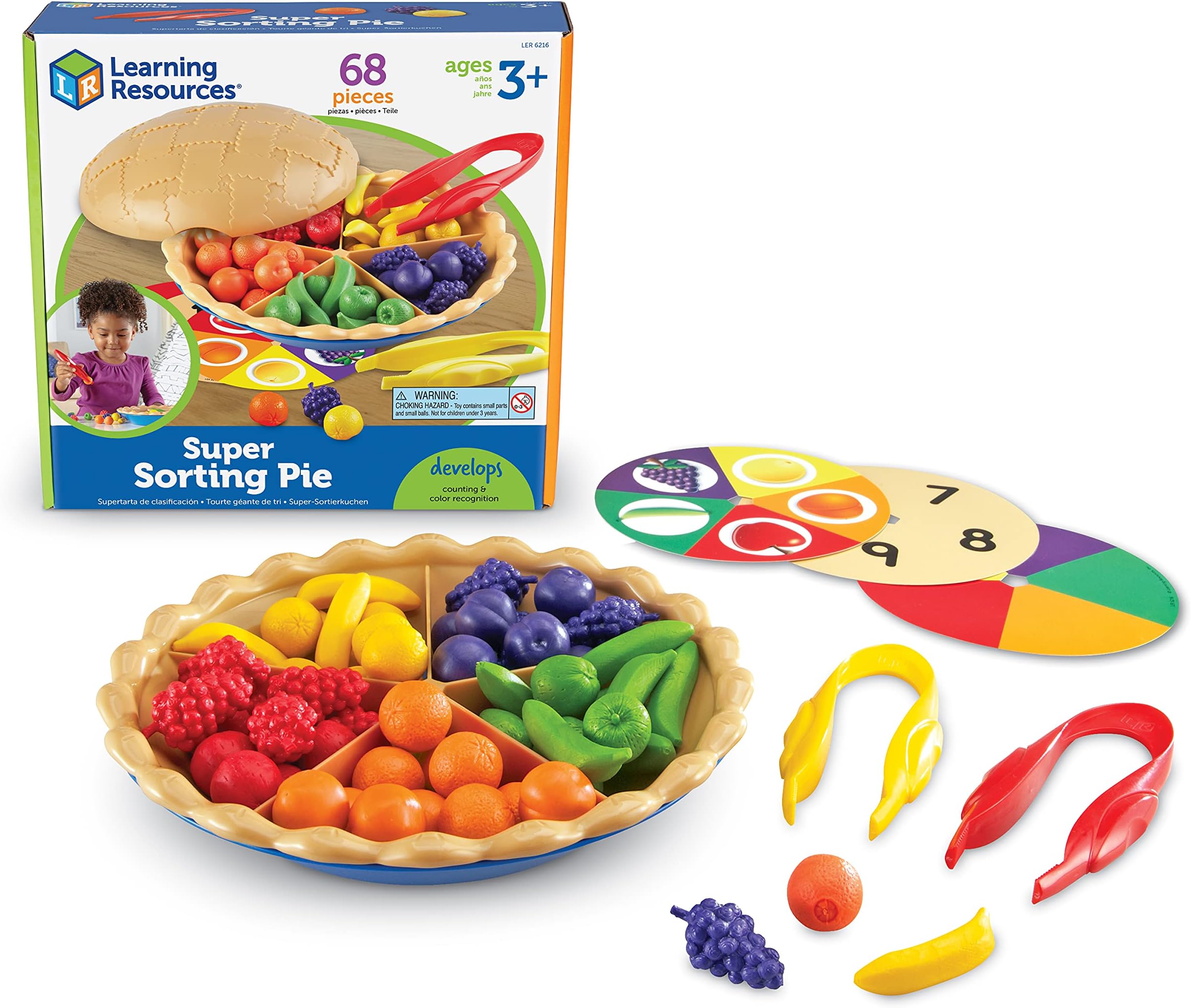 Amazon.com: Learning Resources Rainbow Sorting Set Classroom Edition ...