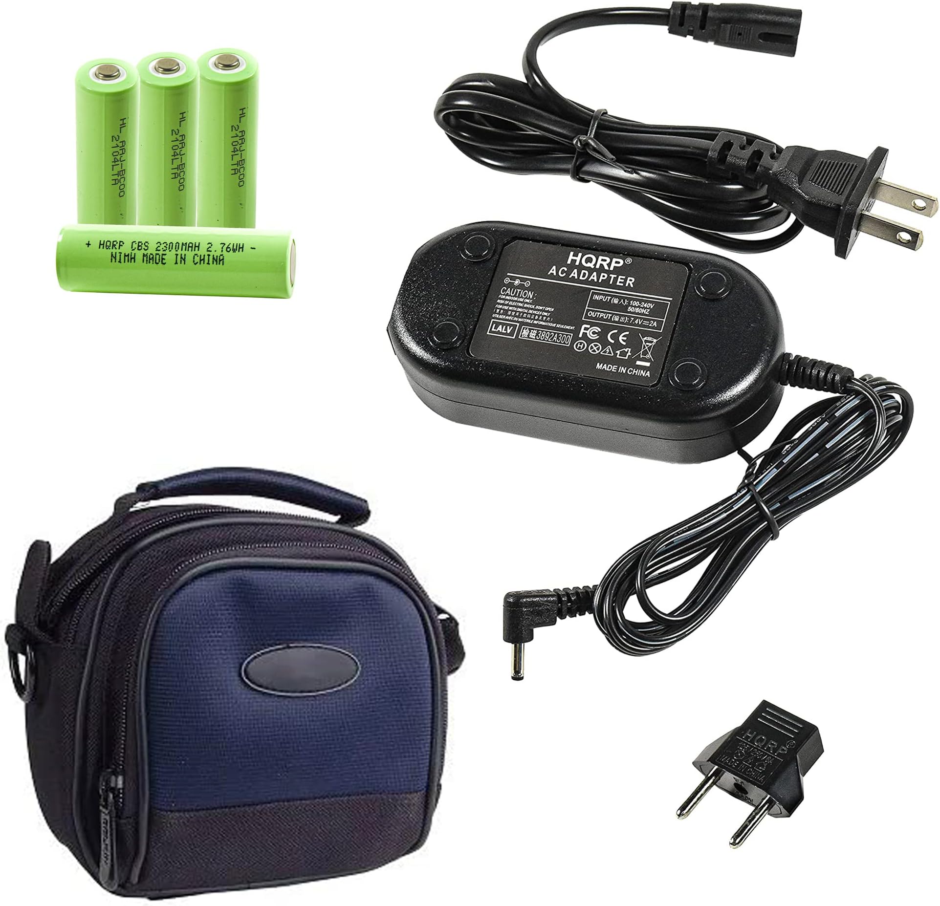 Amazon.com : HQRP KIT: AC Power Adapter Compatible with Canon PowerShot ...