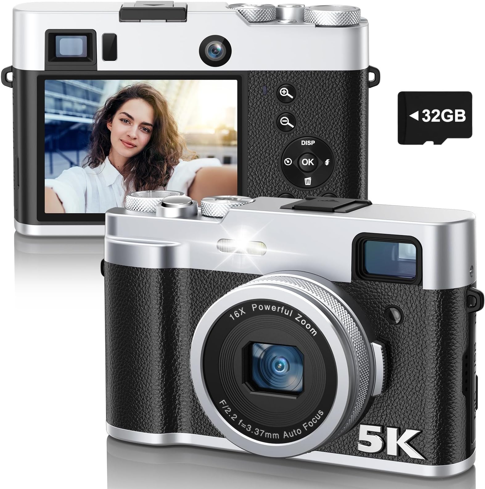 Amazon.com : 5K Digital Camera for Photography, 48MP Autofocus Vlogging ...