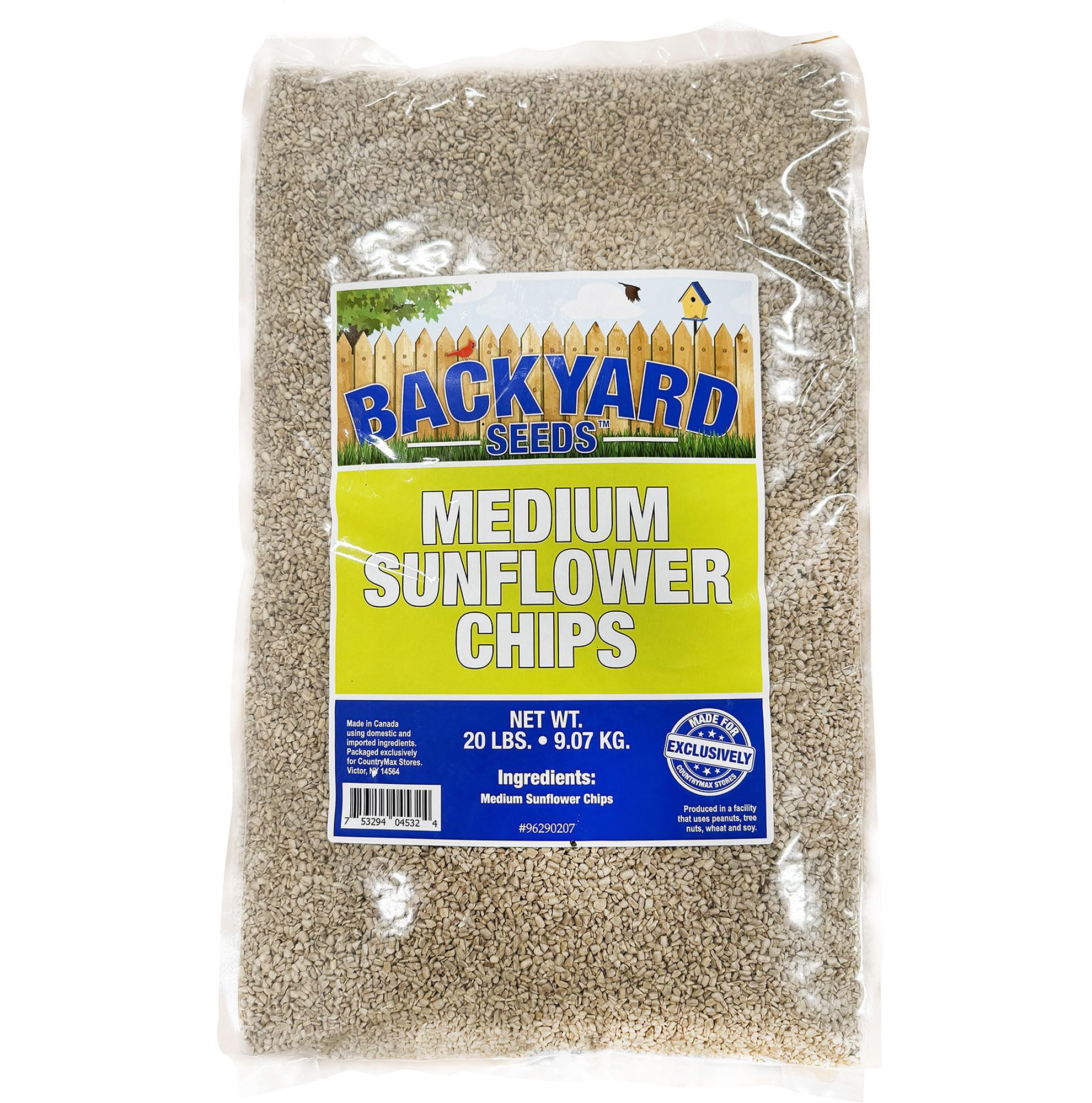 Amazon.com: CountryMax Sunflower Chips Medium Sized Shelled No Waste ...