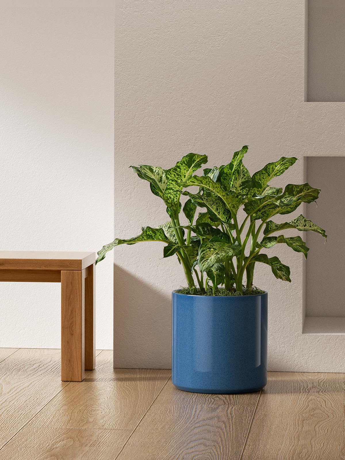 LE TAUCI 12 Inch Pots for Plants, Ceramic Large Plant Pot for Indoor ...