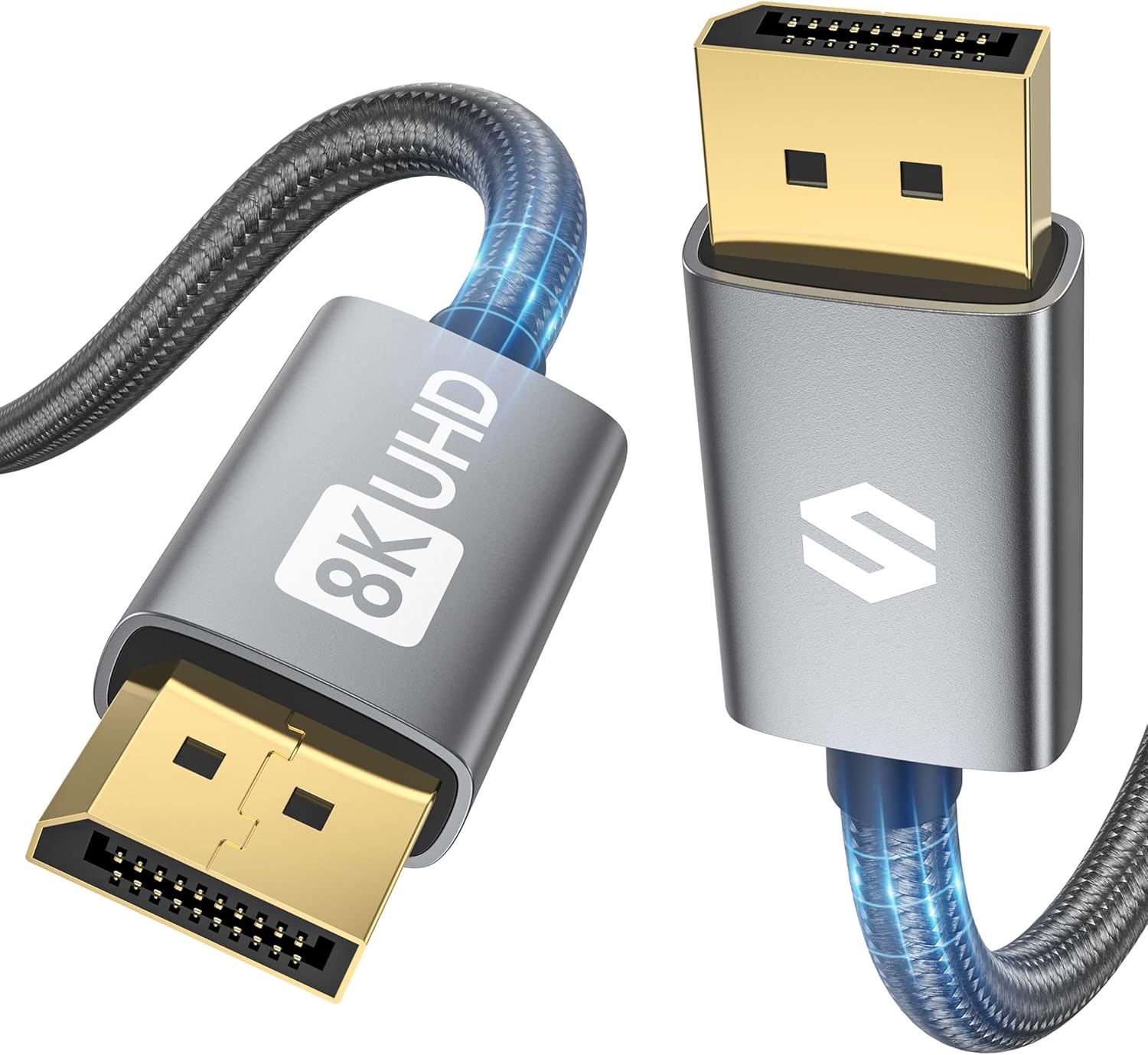 Silkland [VESA Certified] 8K DisplayPort Cable 1.4, DP Cable 3M [8K ...